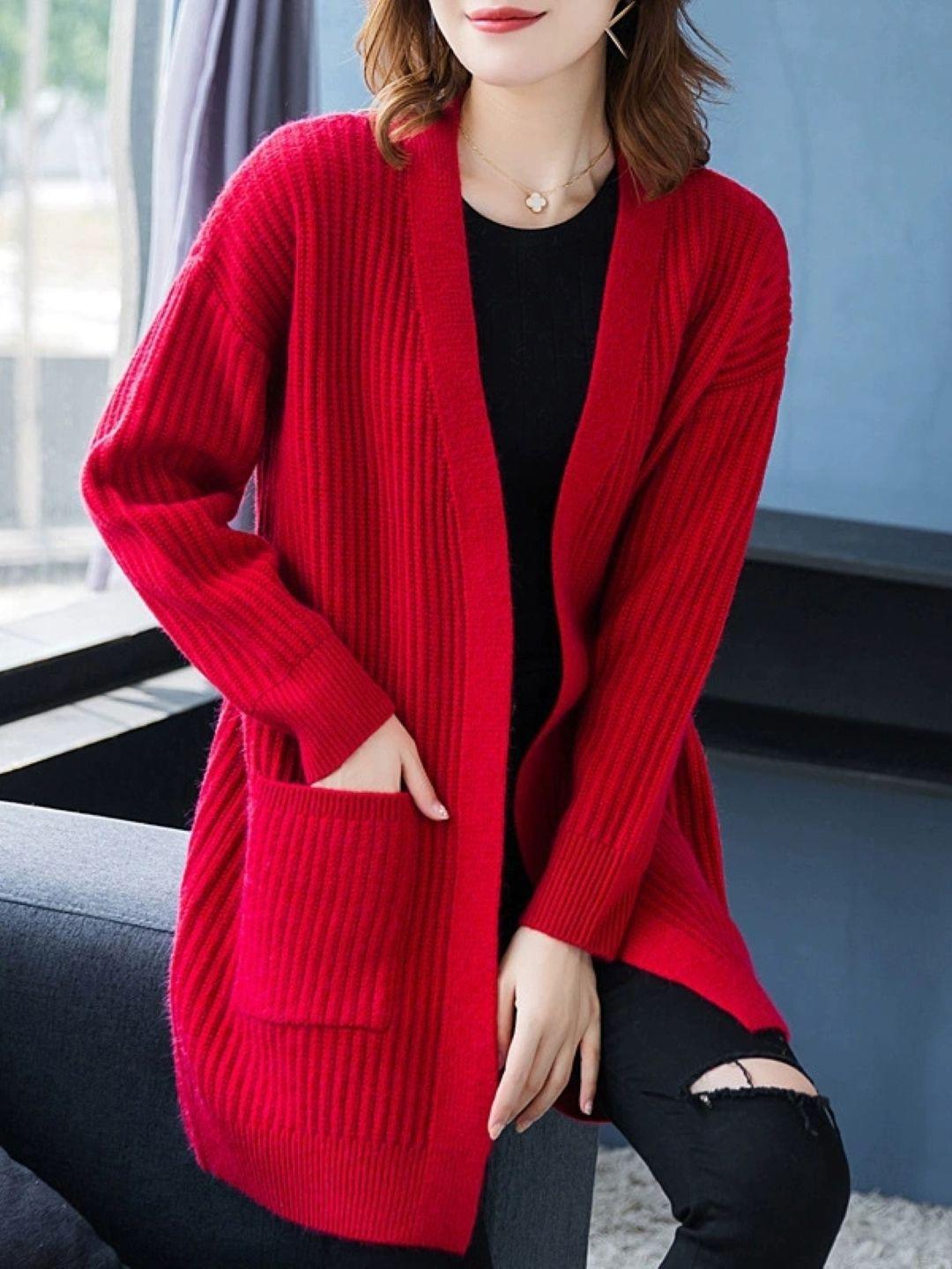 Buy StyleCast Women Longline Cardigan Sweaters - Sweaters for Women ...