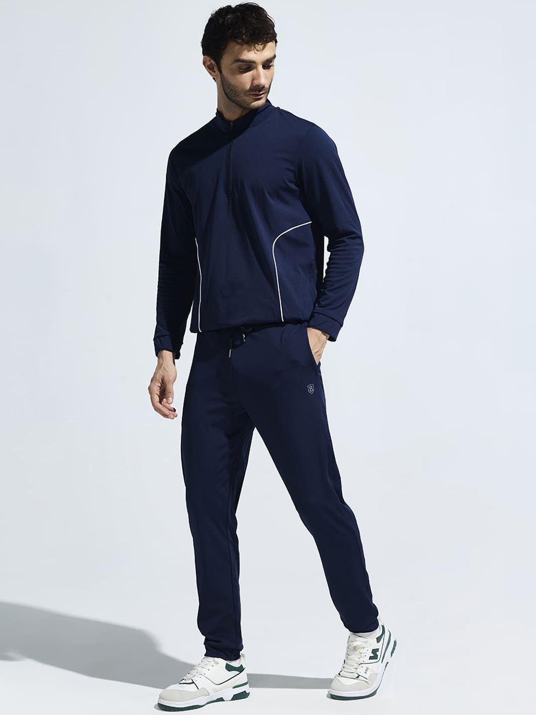 Buy DOMIN8 High Neck Long Sleeves Mid Rise Tracksuits - Tracksuits for ...