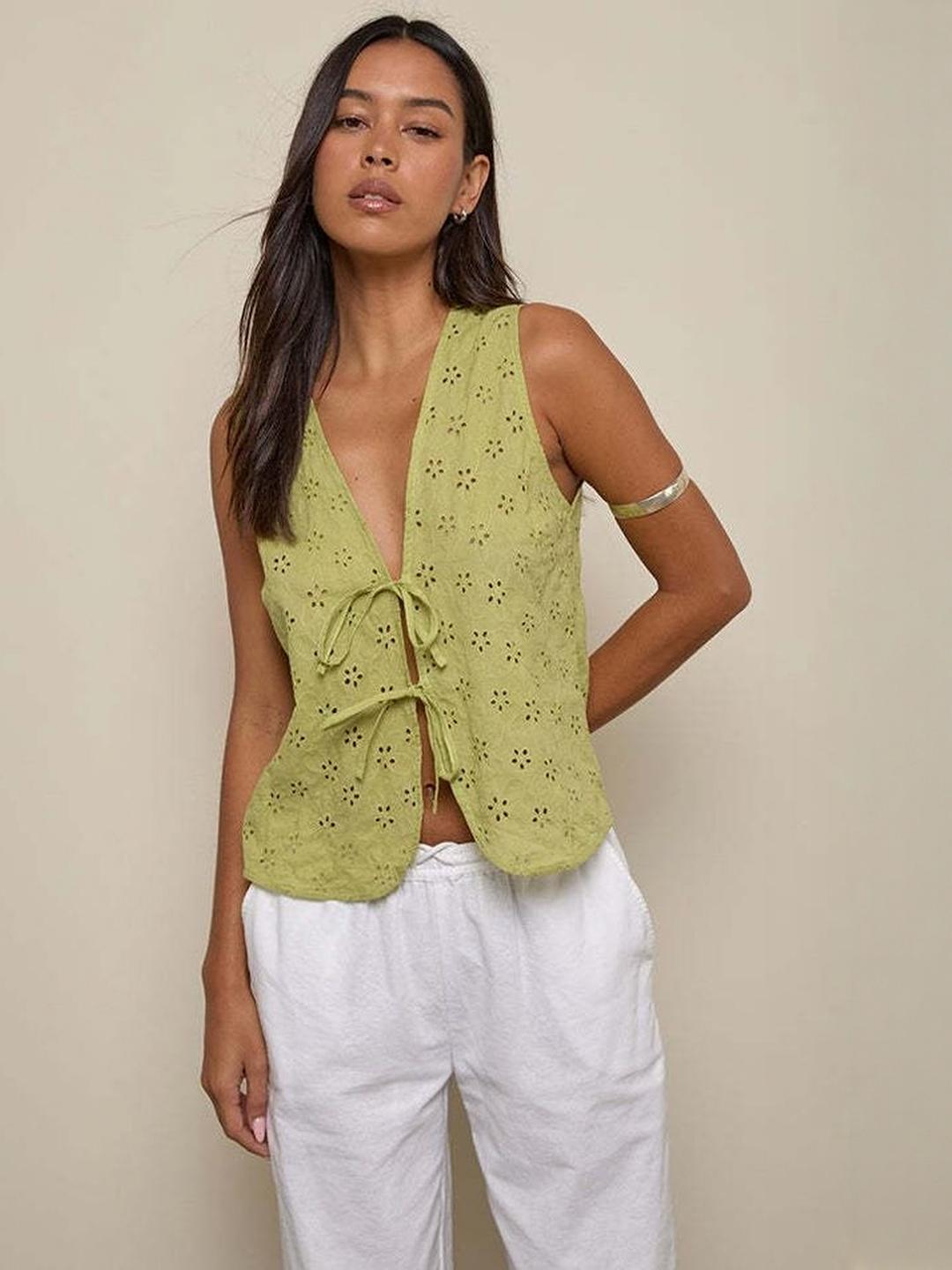 Buy LULU & SKY Embroidered Top - Tops for Women 37452258 | Myntra