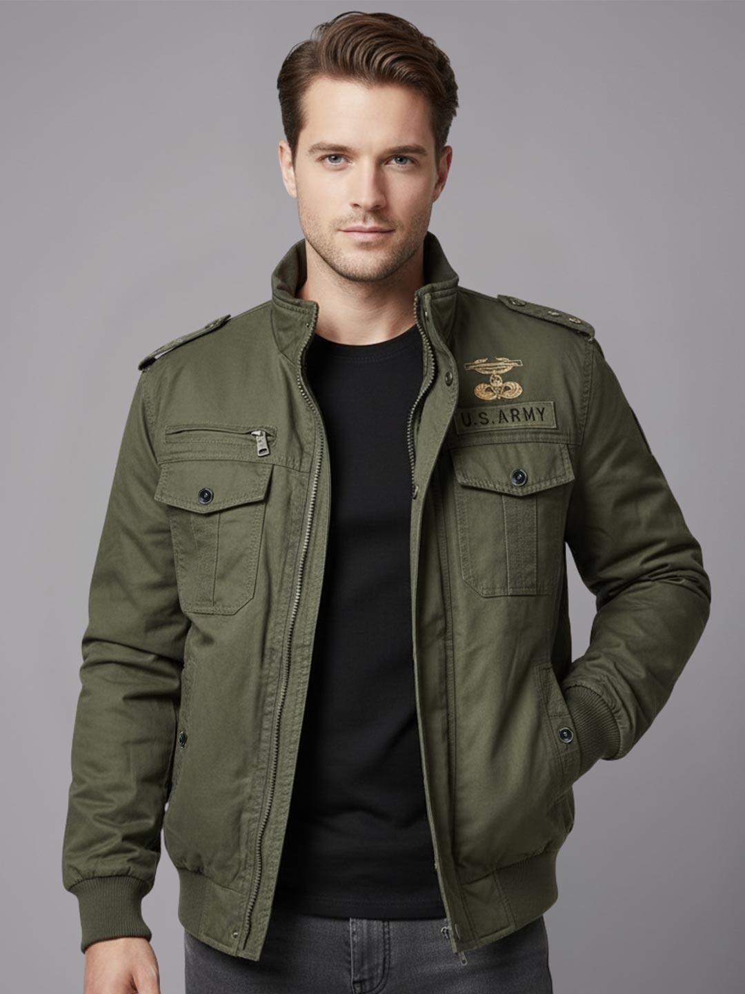 Buy L'monte Men Outdoor Bomber Jacket - Jackets for Men 33692313 | Myntra