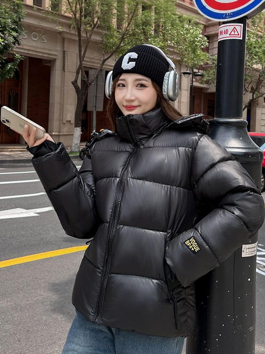 Buy DressBerry Lightweight Hooded Straight Puffer Jacket - Jackets for ...