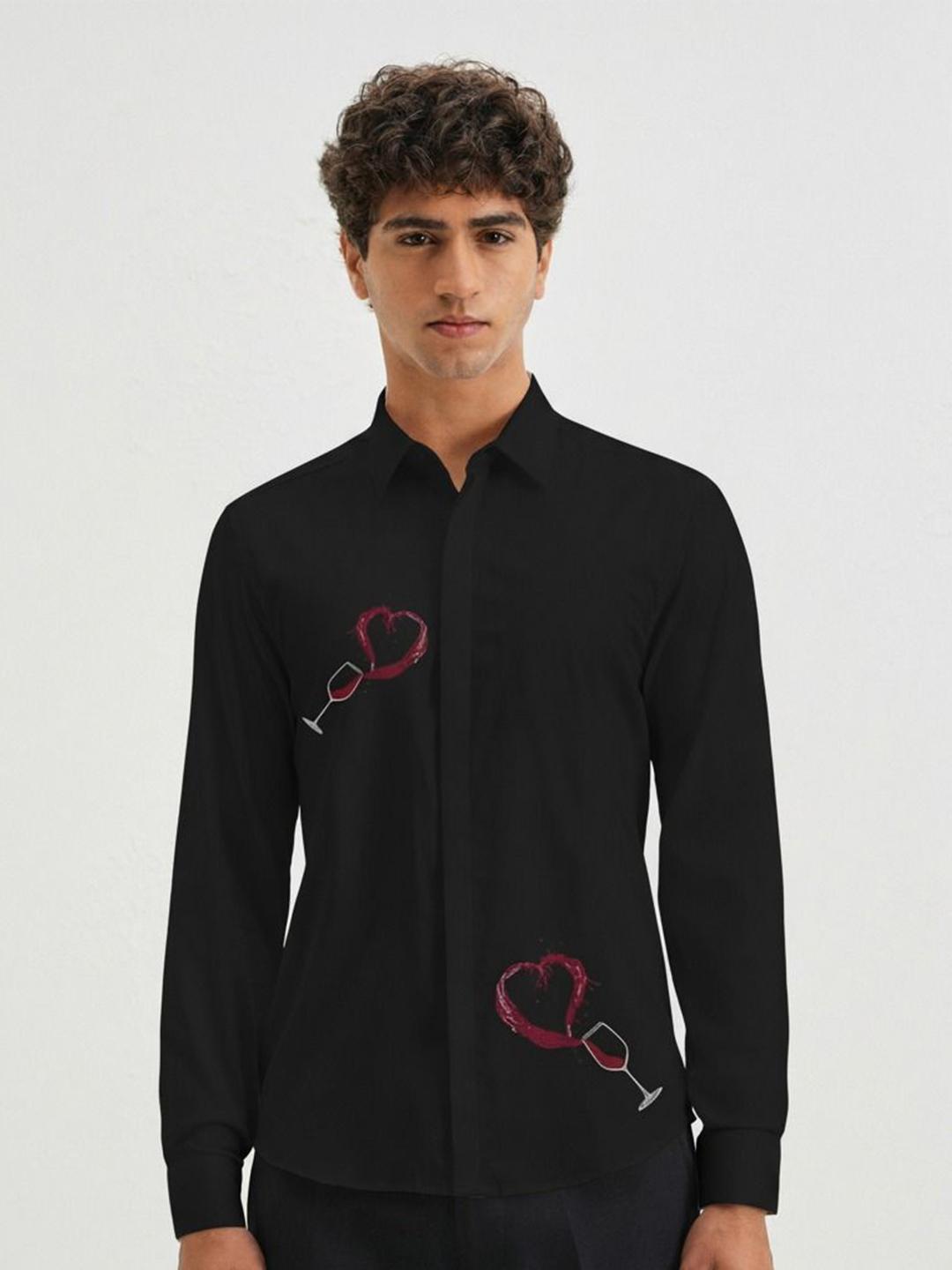 Buy CLASSY VOUGE Men Classic Printed Casual Shirt - Shirts for Men ...