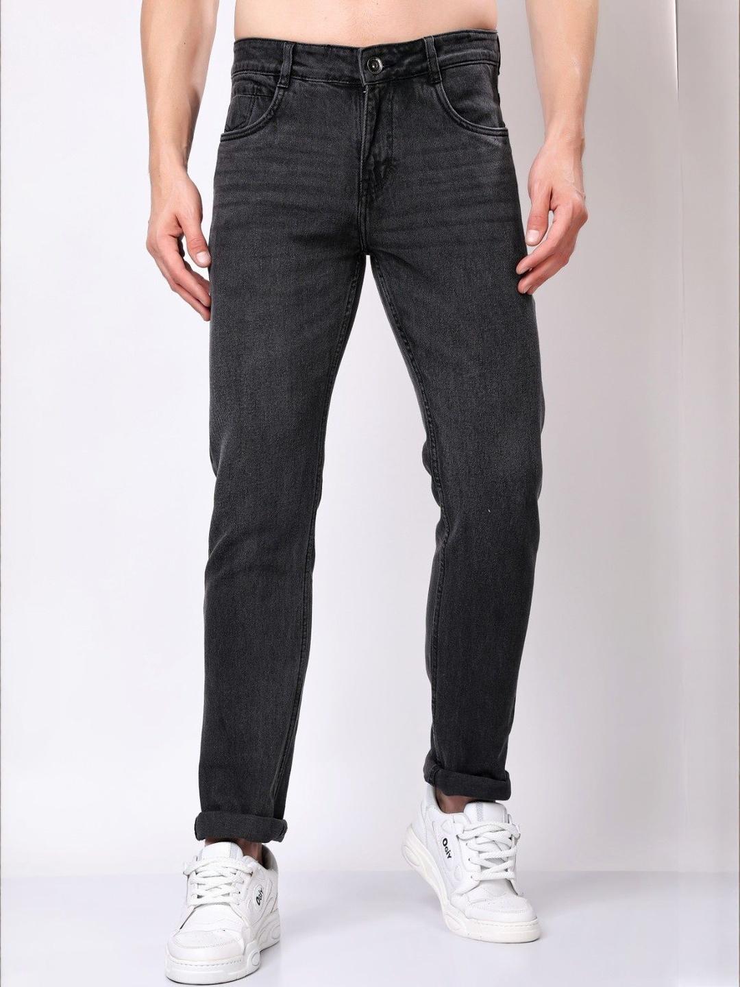 Buy Stylox Men Relaxed Fit Mid Rise Light Fade Jeans - Jeans for Men ...