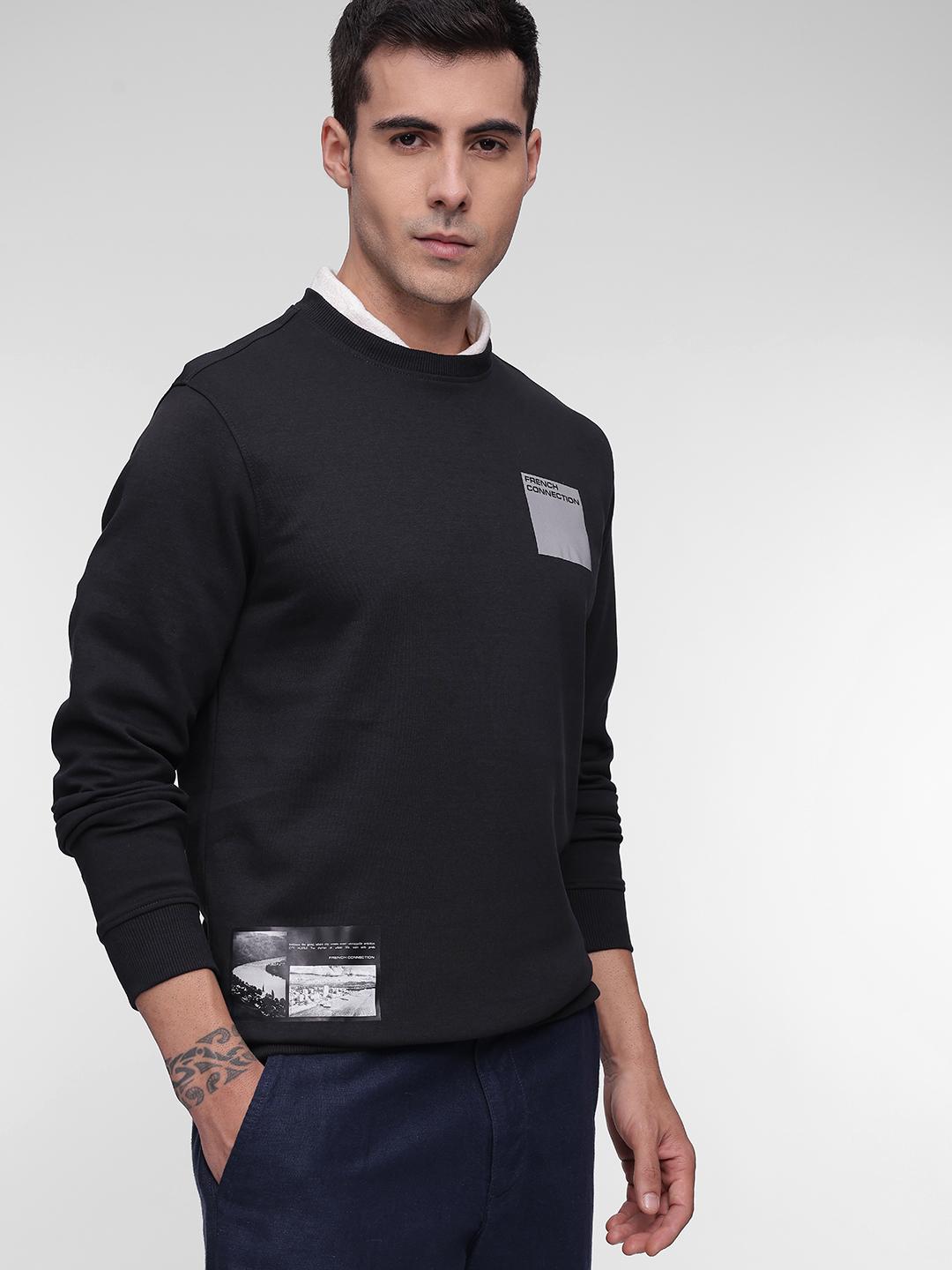 Buy French Connection Brand Logo Printed Sweatshirt - Sweatshirts for ...