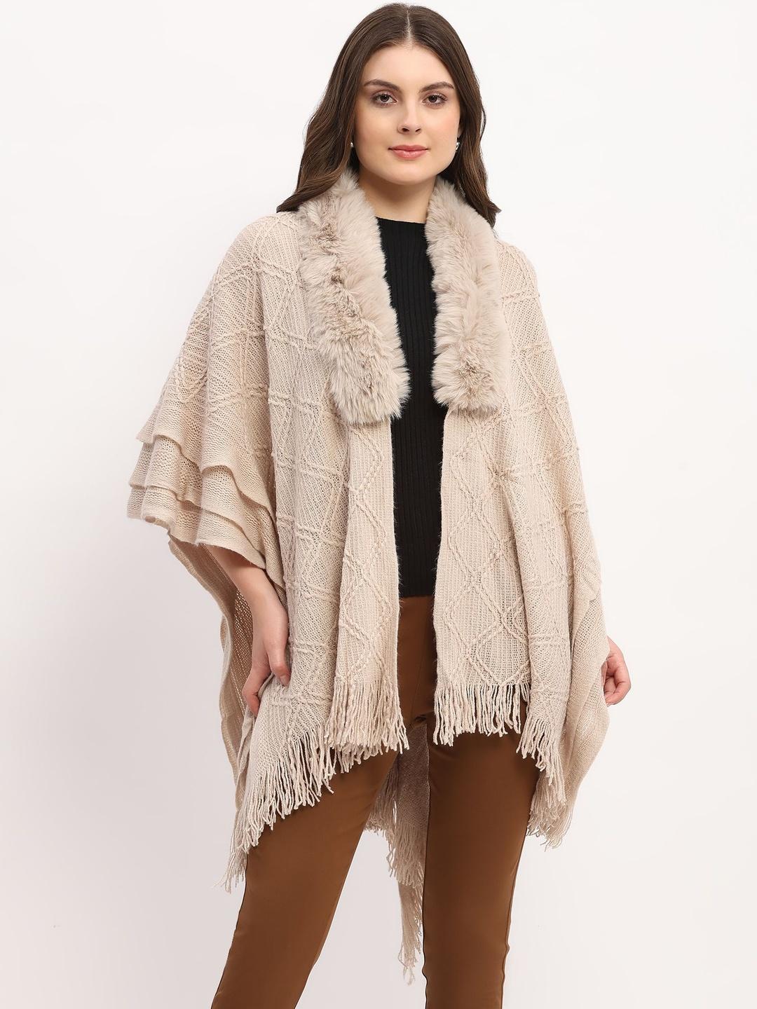 Buy Global Republic Fringed Cape Top - Tops for Women 37568986 | Myntra