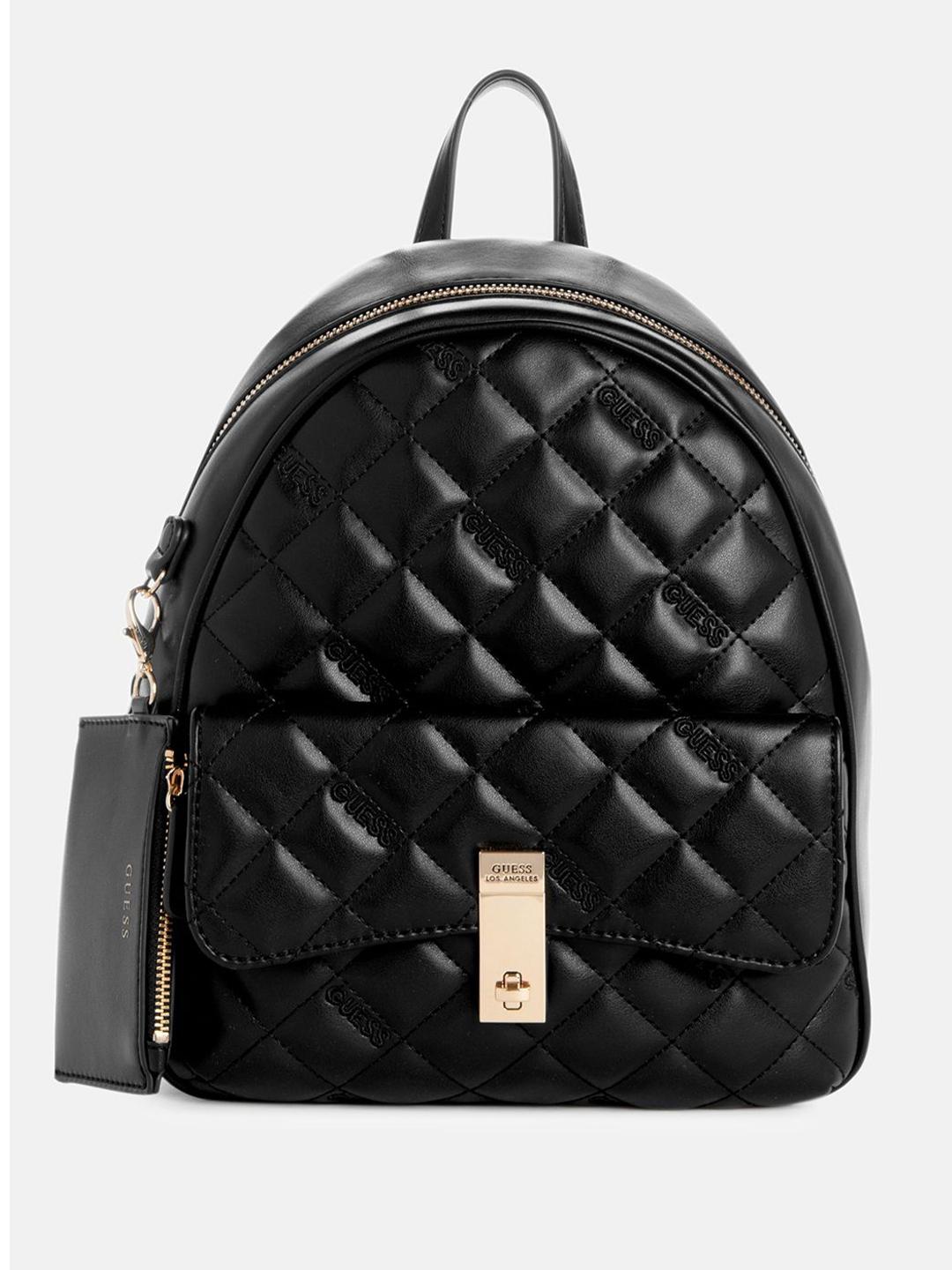 Buy GUESS Women Quilted Vandemark Textured Backpack - Backpacks for ...