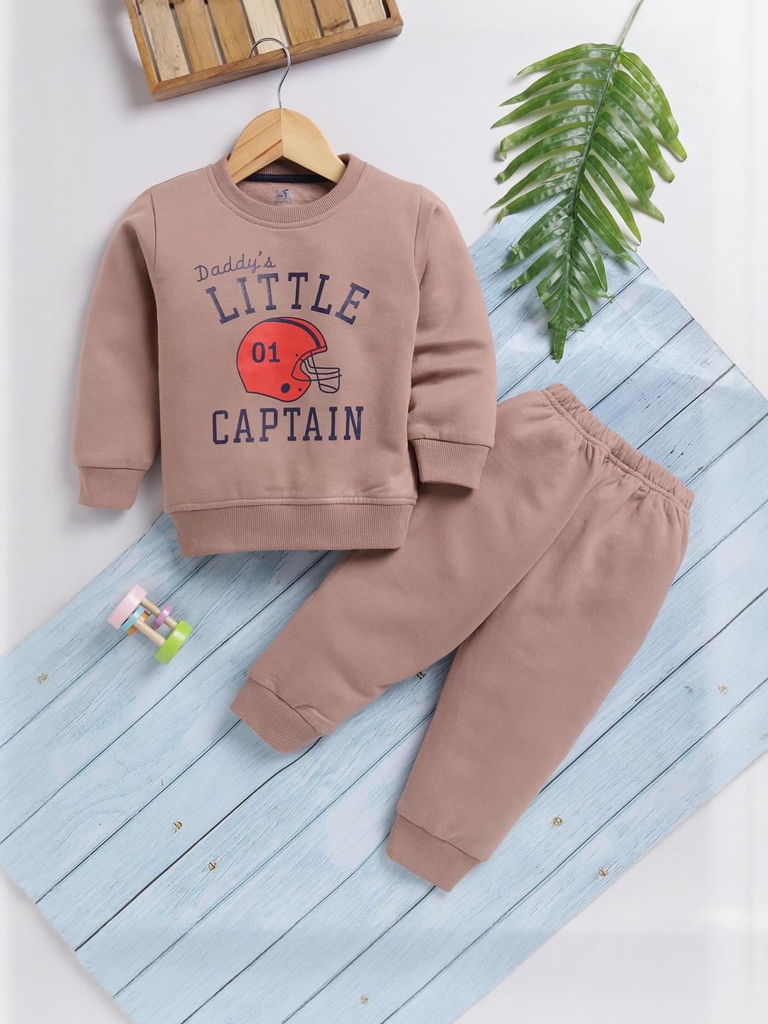 Buy Toonyport Boys Graphic Printed Round Neck T Shirt With Trousers ...