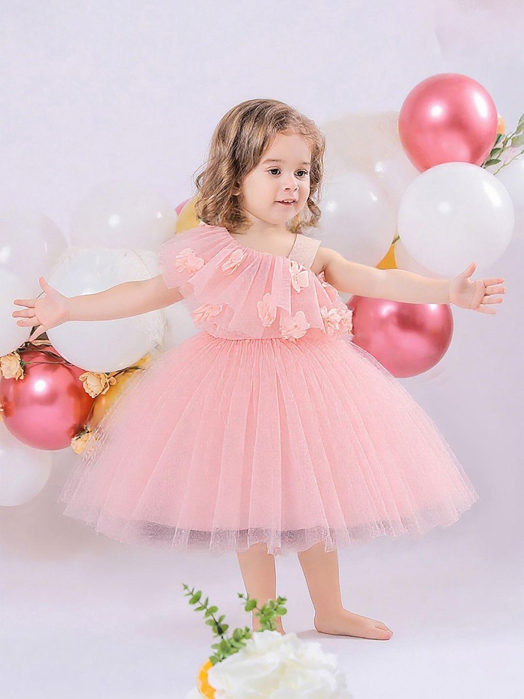 Buy FOREVER FRIDAY Off Shoulder A Line Dress - Dresses for Girls 37574402 | Myntra