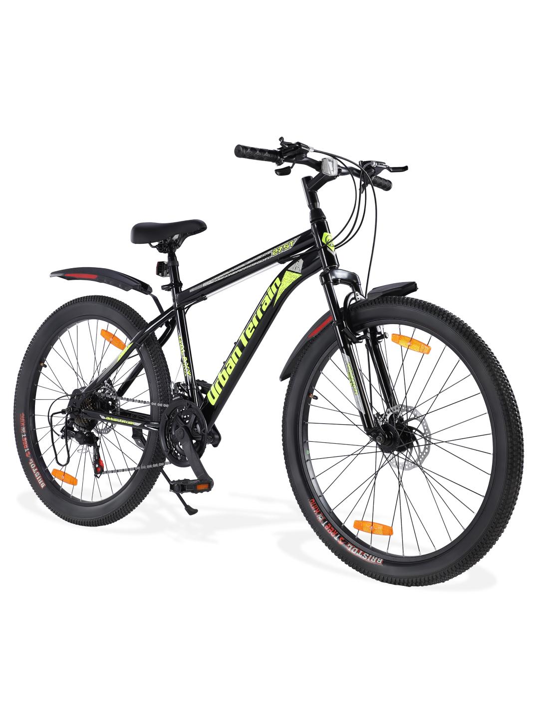 Buy URBAN TERRAIN Galaxy Ultra 27.5T With Steel Frame 21 Geared Bicycle ...