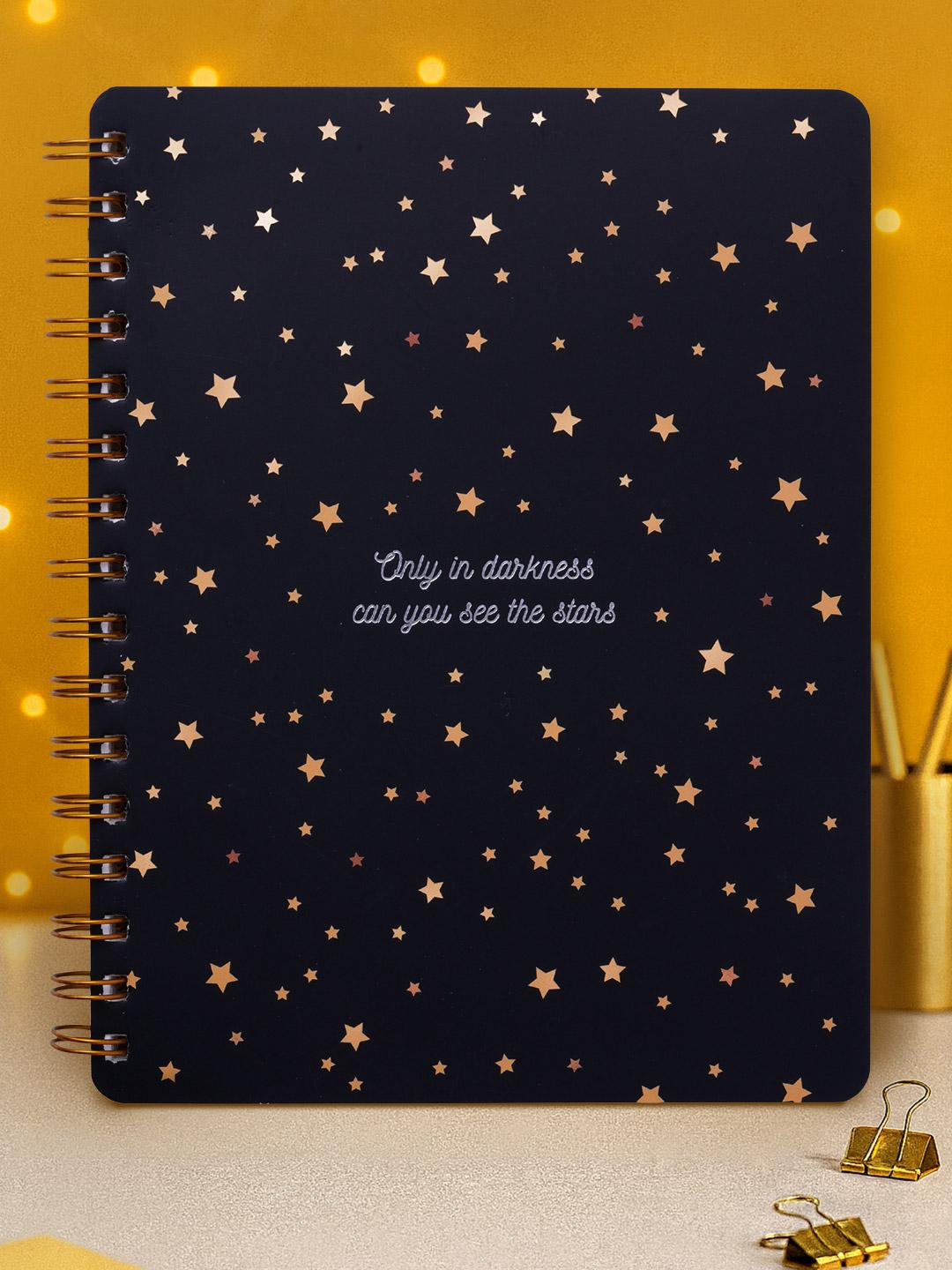 Buy Doodle Printed Wiro Hard Bound 90 GSM Ruled Paper Notebook ...