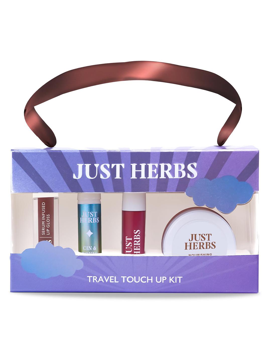 Buy Just Herbs Set Of 4 Travel Touch Up Makeup Kit - Beauty Gift Set ...