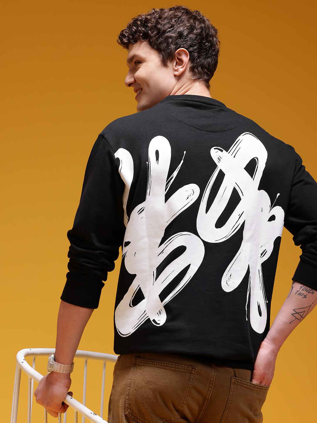 Buy HERE&NOW Abstract Printed Sweatshirt - Sweatshirts for Men 34191738 ...