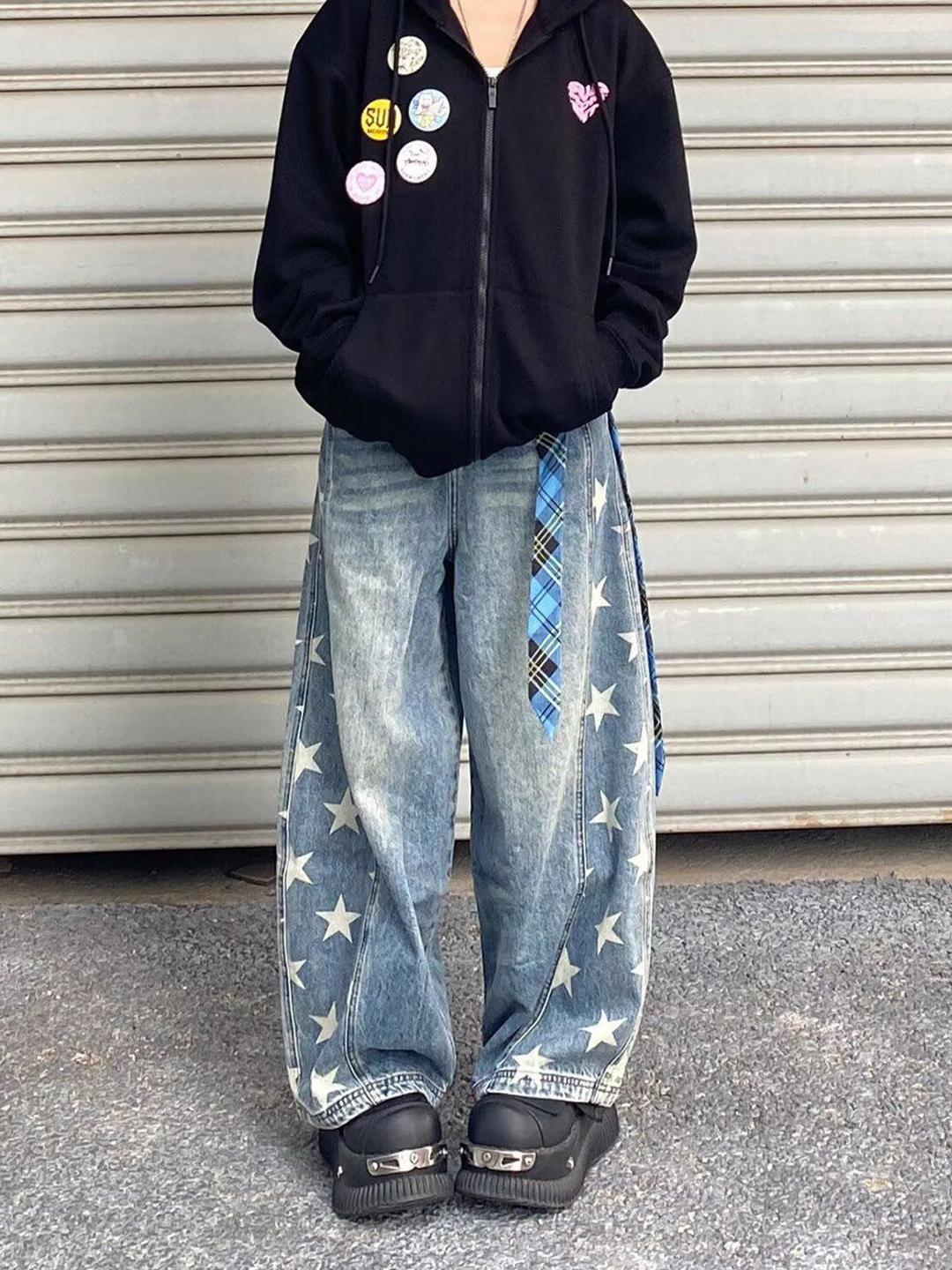 Buy StyleCast X Revolte Men Wide Leg Mid Rise Light Fade Jeans - Jeans ...