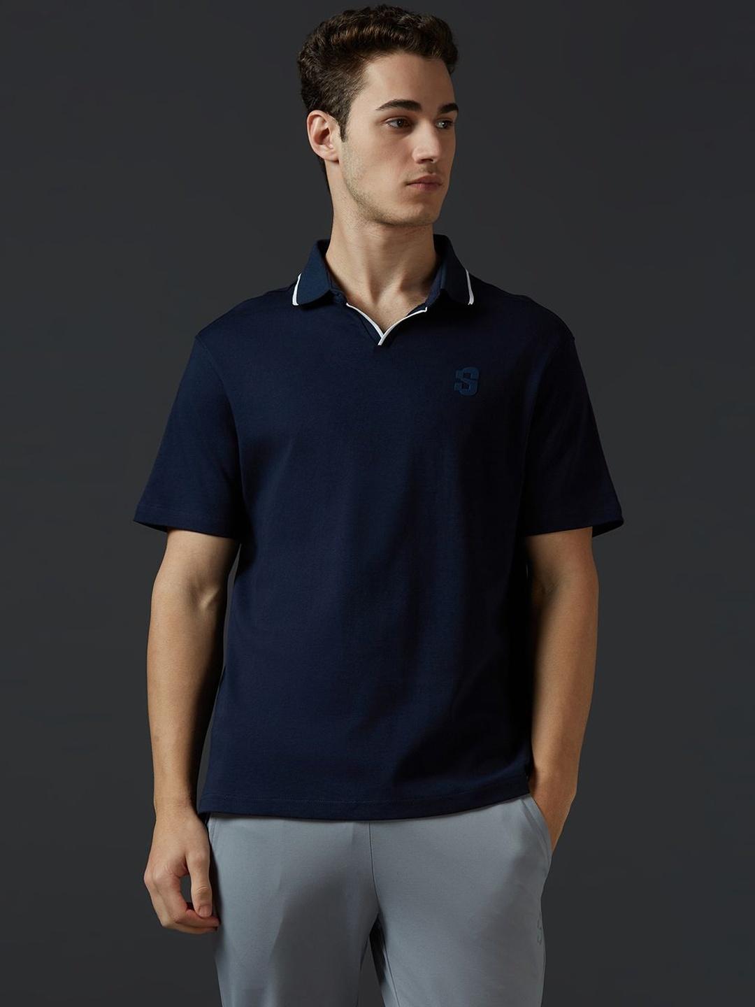 Buy Supa Men Brand Logo Polo Collar T Shirt - Tshirts for Men 37619140 ...