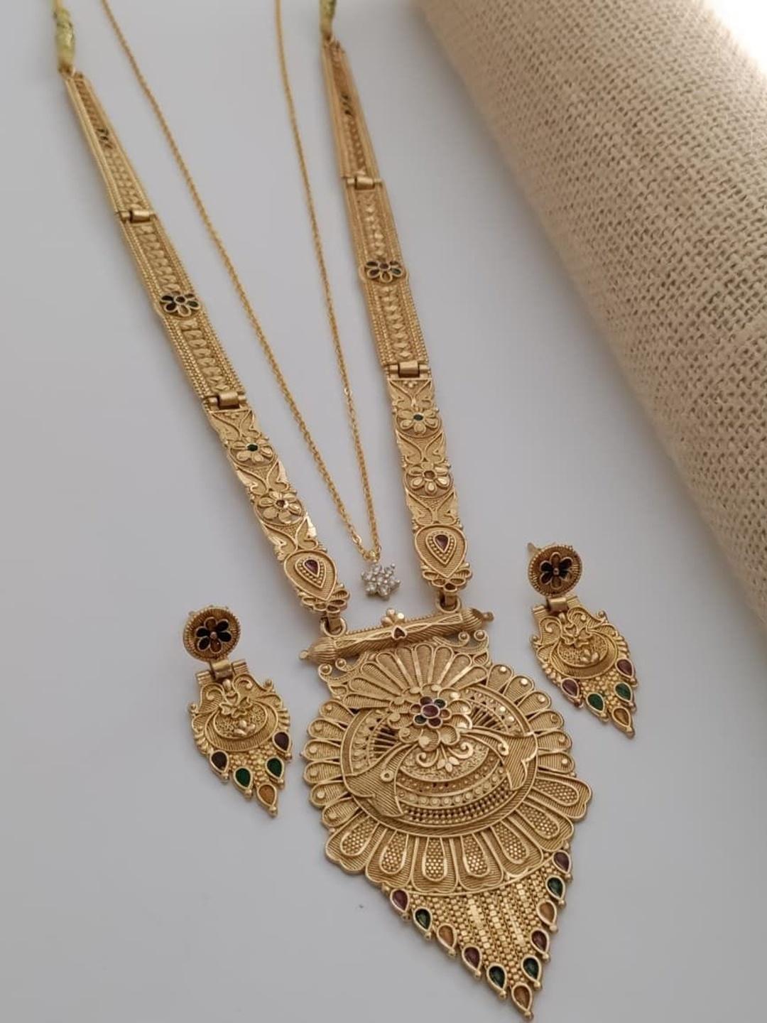 Buy KHUSHBOO PLAST & BANGLES Stone Studded Jewellery Set - Jewellery ...