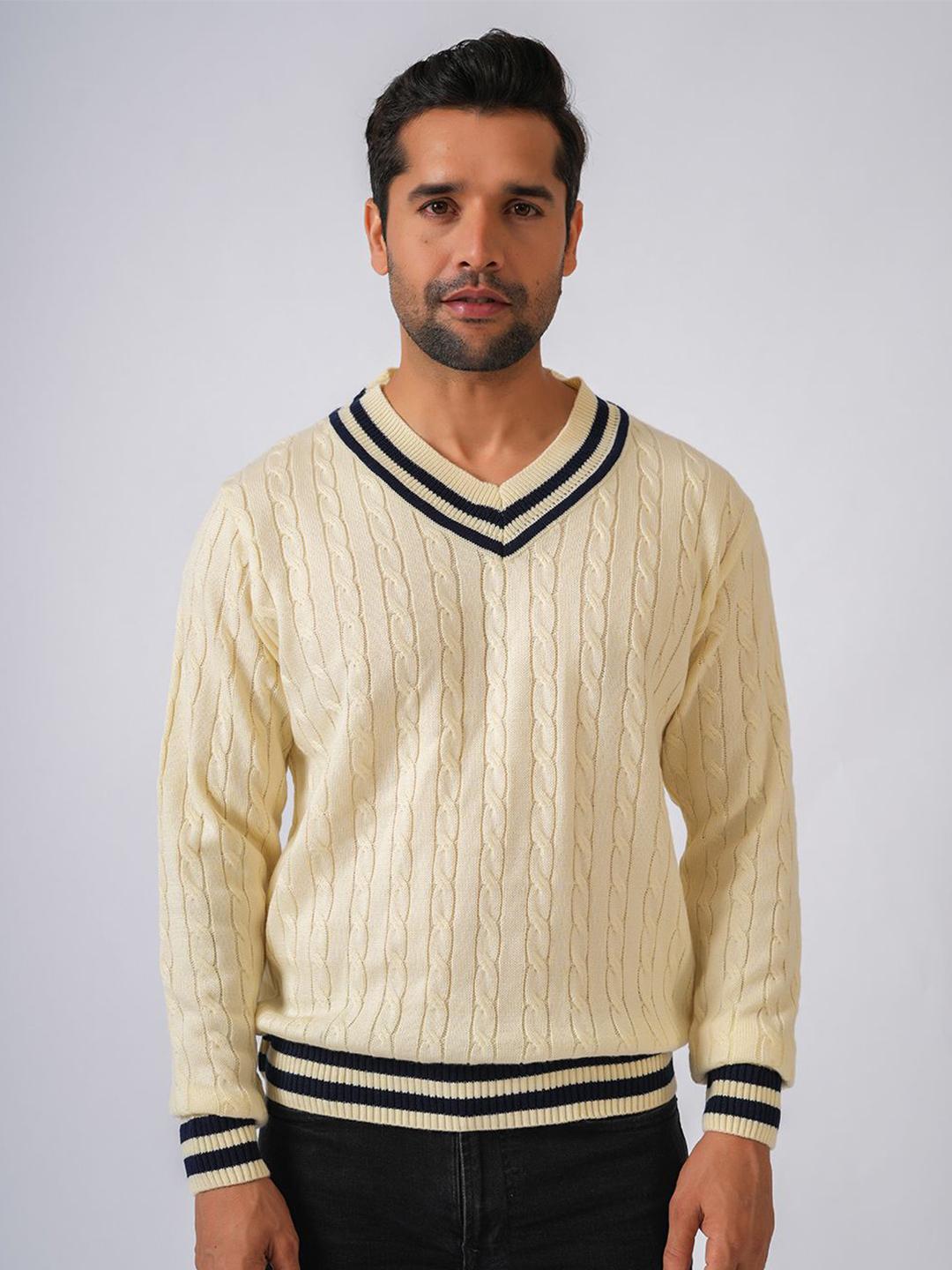 Buy PERCH Men Cable Knit Woollen Pullover - Sweaters for Men 37615974 ...