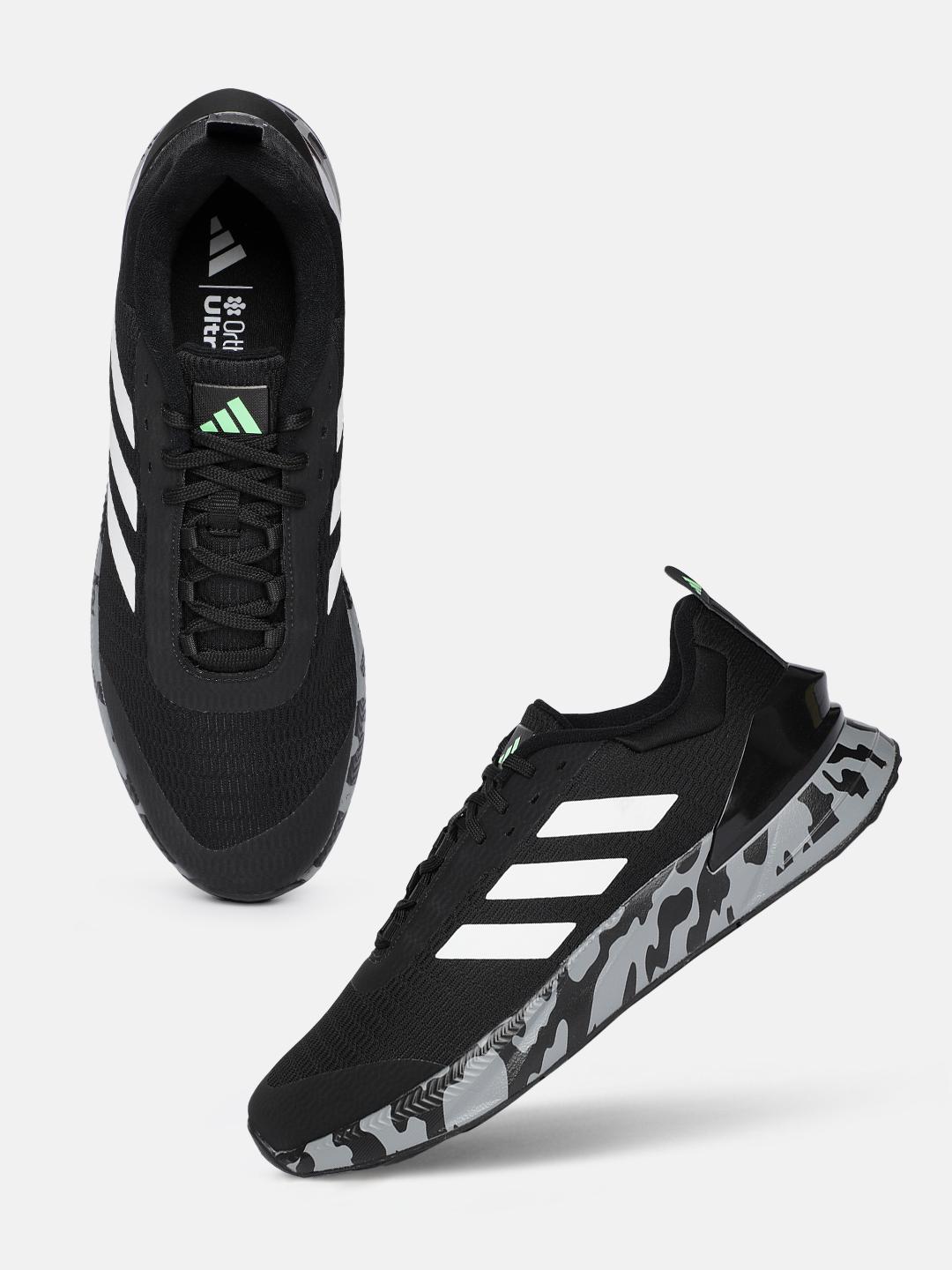 Buy ADIDAS Men Woven Design Lightrun Edge Force Running Shoes With ...