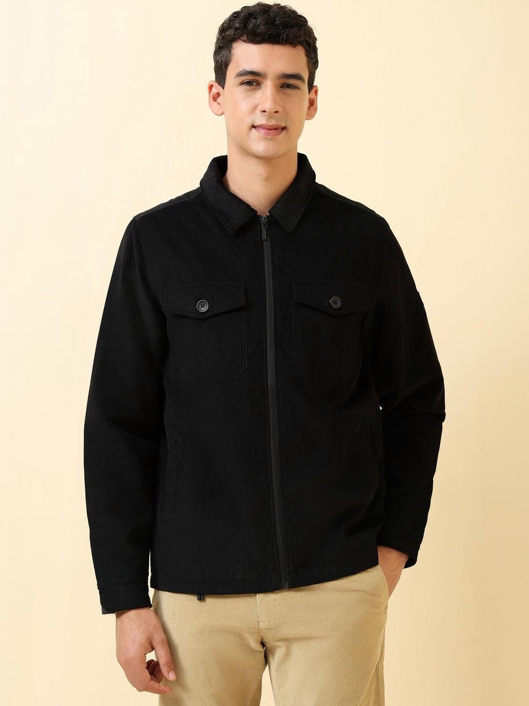 Buy Allen Solly Men Open Front Jacket - Jackets for Men 37639501 | Myntra
