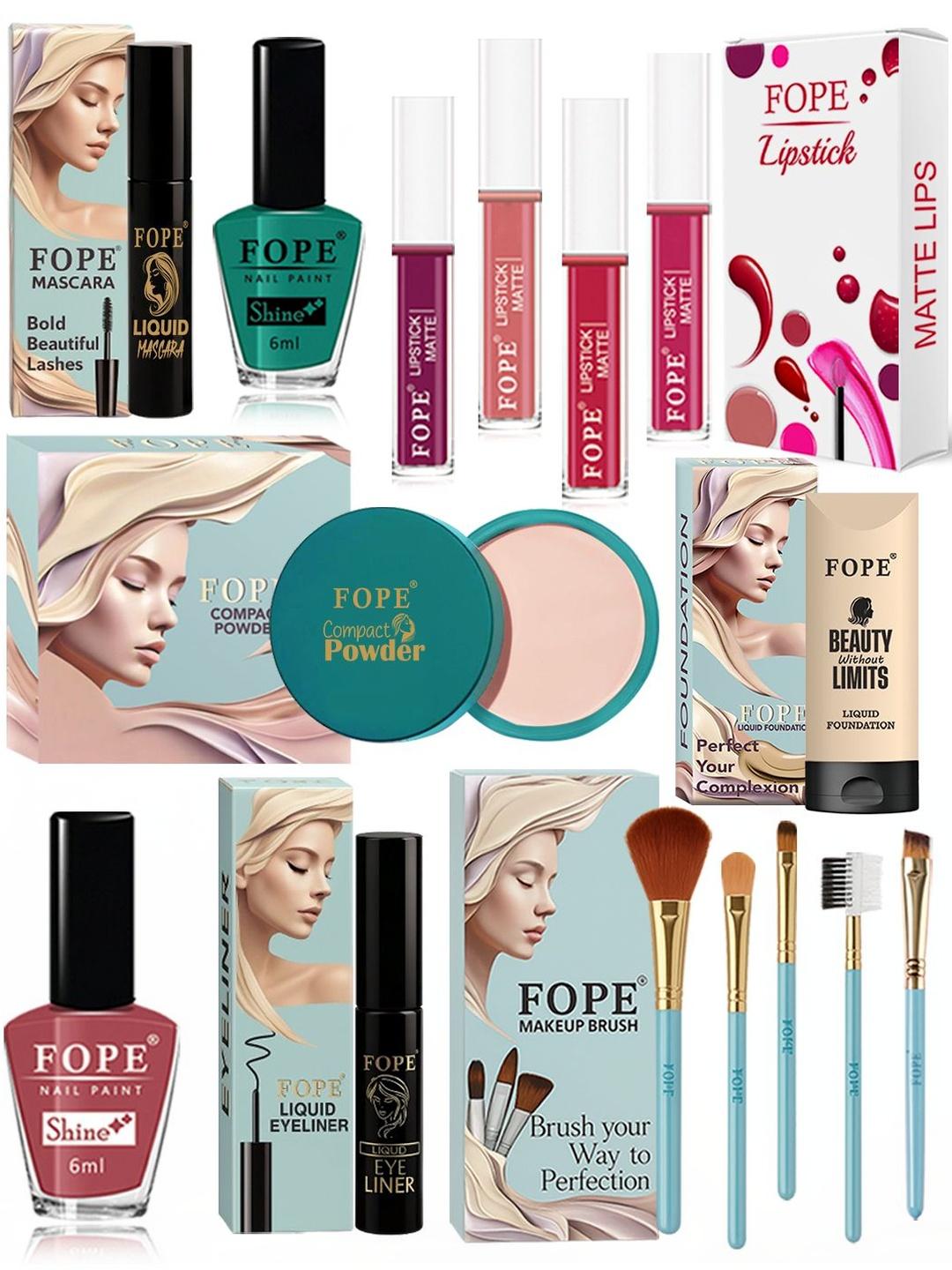 Buy FOPE Set Of 15 All In One Long Lasting Makeup Combo - Makeup Kit ...