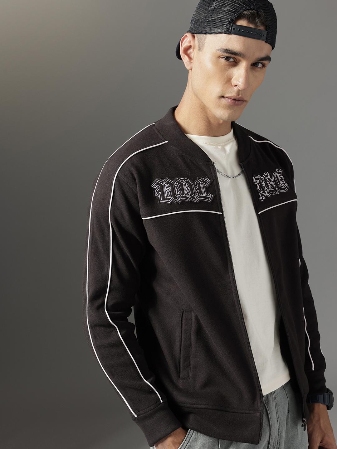 Buy FCUK Typography Patchwork Tailored Jacket - Jackets for Men ...