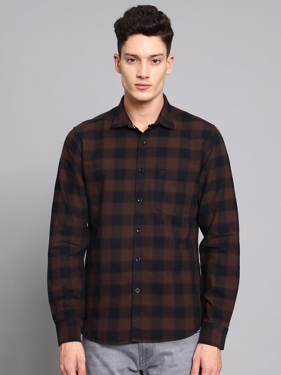 Buy TRIGGER Men Slim Fit Casual Shirt - Shirts for Men 37679259 | Myntra