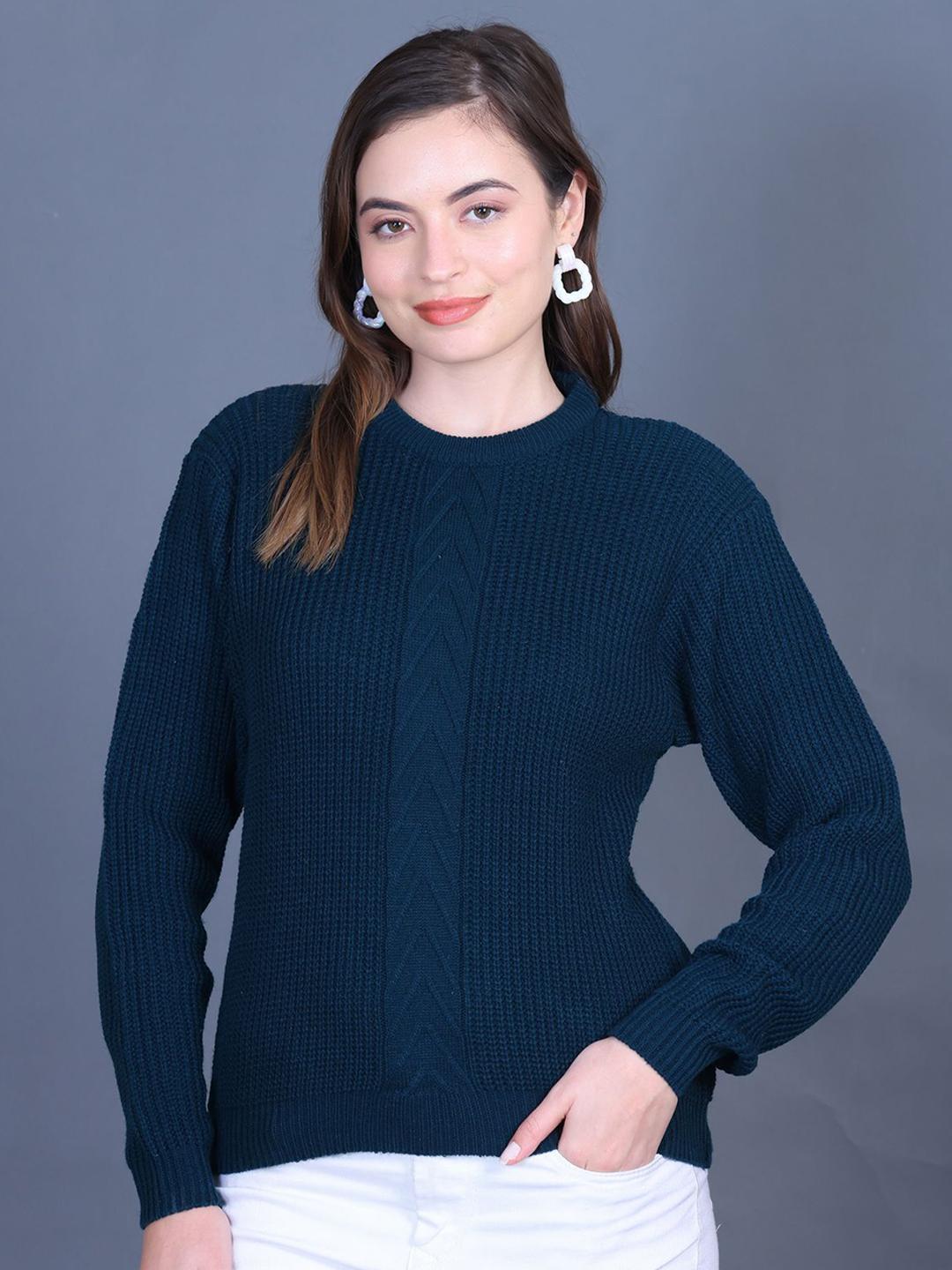 Buy The Roadster Lifestyle Co Women Wool Blend Striped Cardigan ...