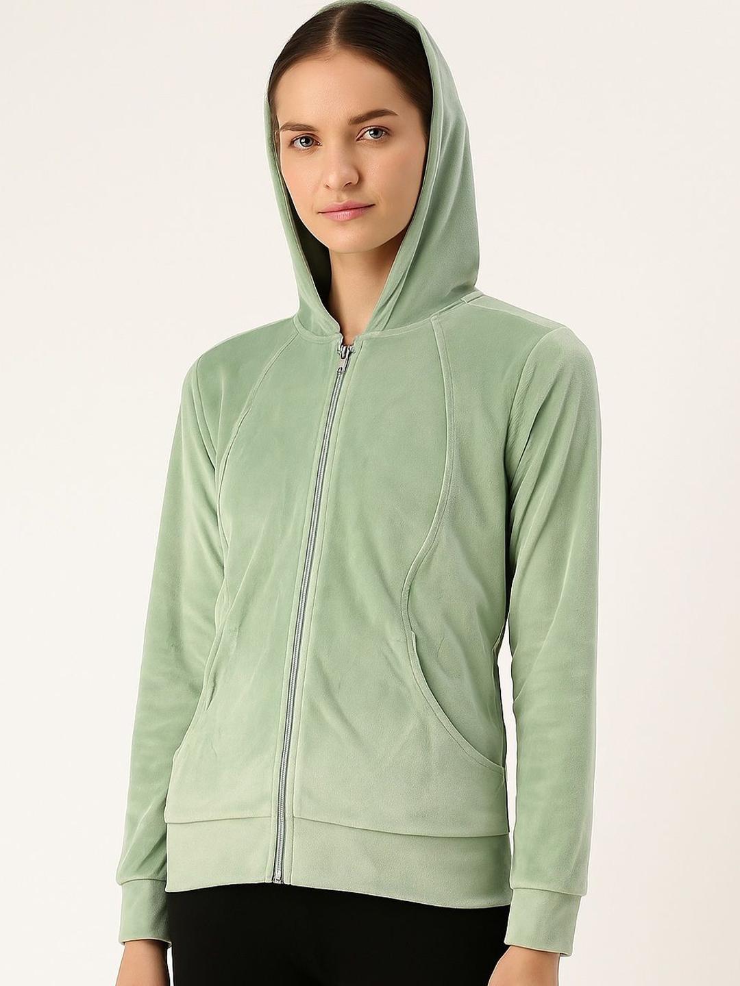 Buy Camey Women Hooded Front Open Sweatshirt - Sweatshirts for Women ...