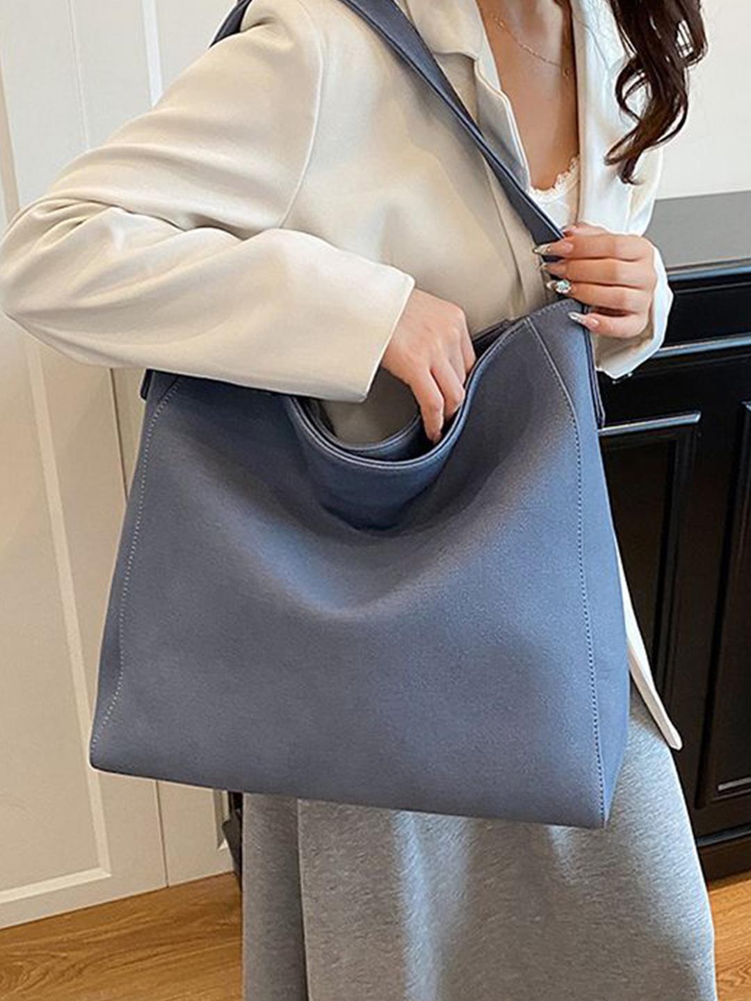 Buy StyleCast X Revolte PU Oversized Shopper Tote Bag - Handbags for ...