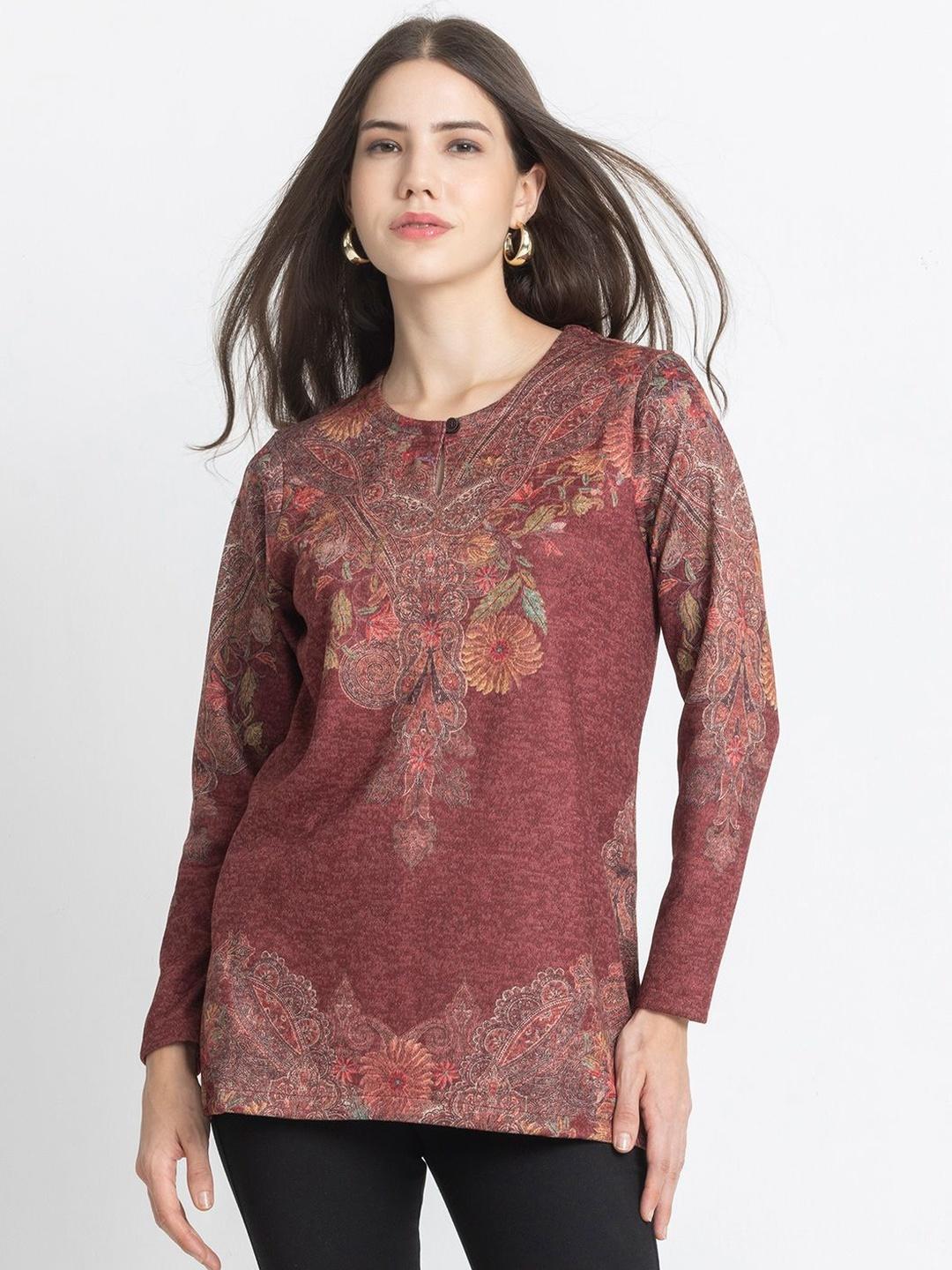 Buy SHAYE Paisley Printed Kurti - Kurtis for Women 37706337 | Myntra