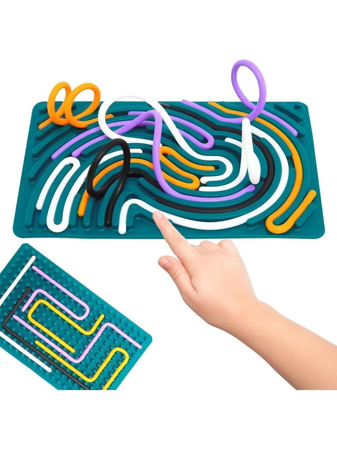 Buy ADKD Kids Montessori Silicone Tracing Board Toy - Activity Toys And ...
