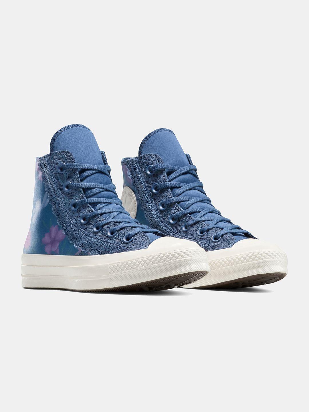 Buy Converse Unisex Chuck 70 Floral Satin High Top Sneakers - Casual ...