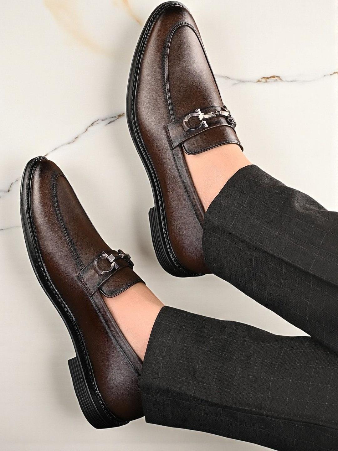 Buy HERE&NOW Men Formal Loafers - Formal Shoes for Men 37385230 | Myntra