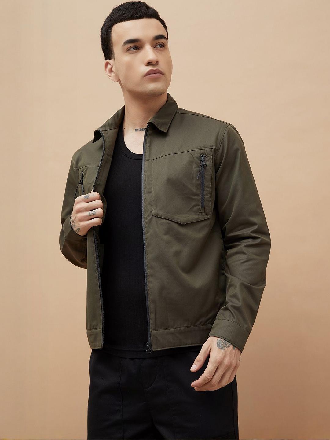 Buy Bossini Spread Collar Long Sleeves Tailored Jacket - Jackets for ...