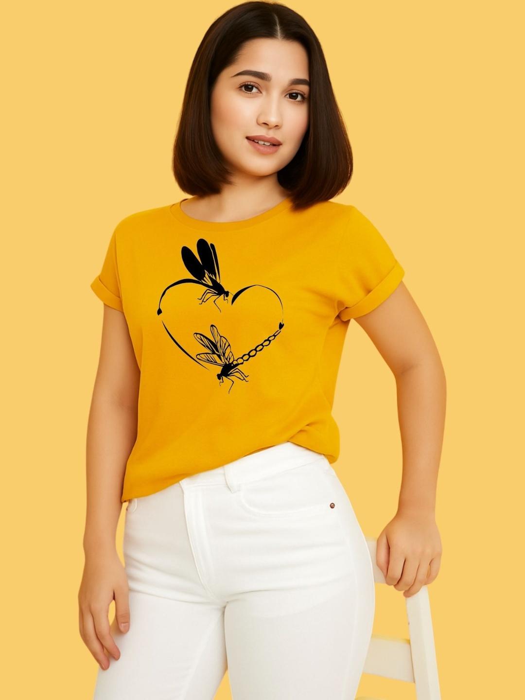 Buy Kushi Flyer Graphic Printed Round Neck Roll Up Sleeves T Shirt ...