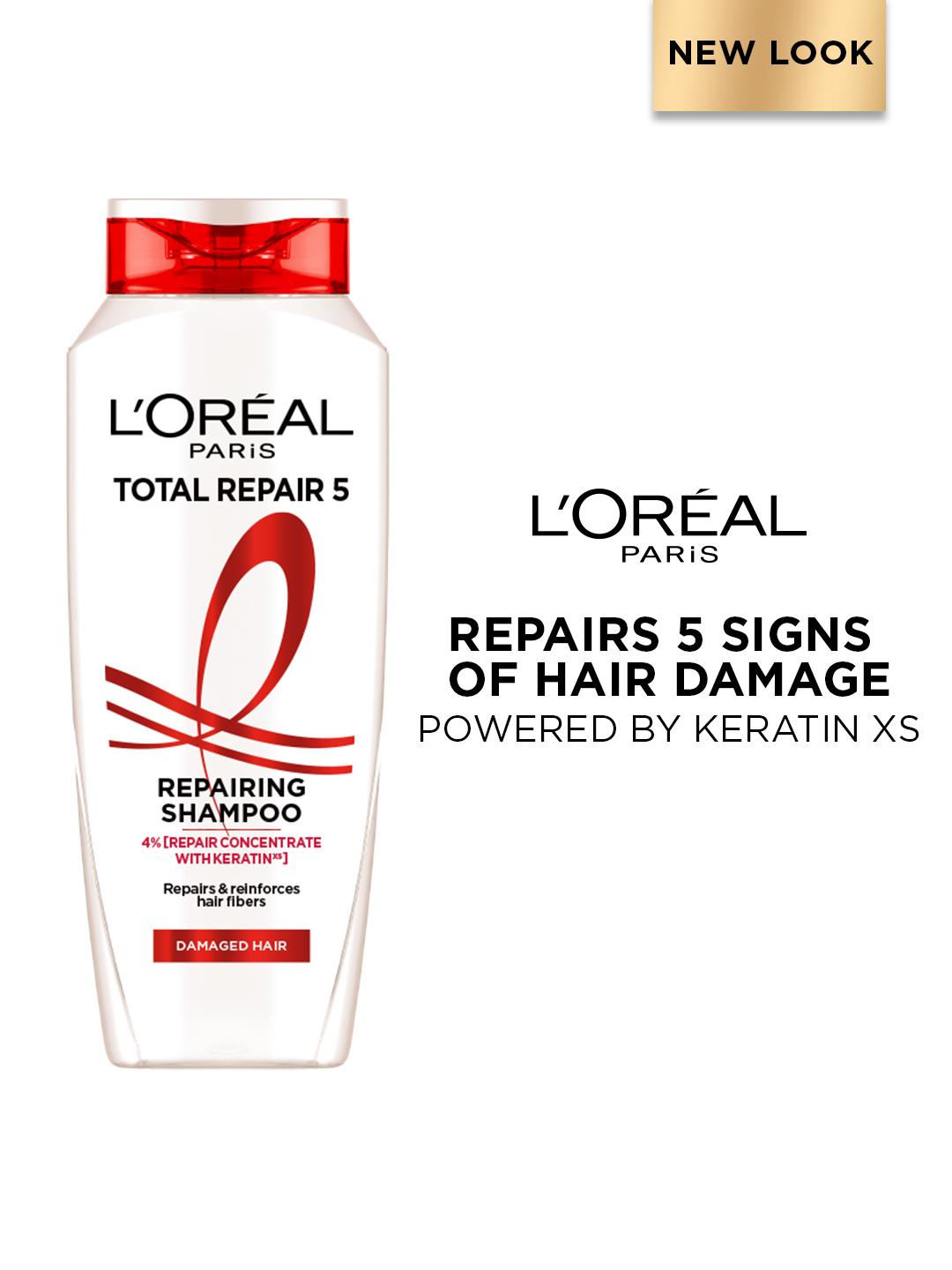 Buy LOreal Paris Total Repair 5 Shampoo For Damaged Hair 200ml ...