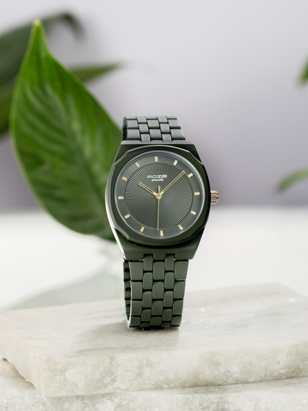 Buy Sonata Poze Drop 6 Quartz Round Dial Men's Watch SP70073KM02 ...