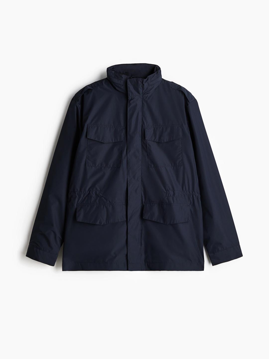 Buy H&M Zipper Stand Collar Jacket - Jackets for Men 31381753 | Myntra