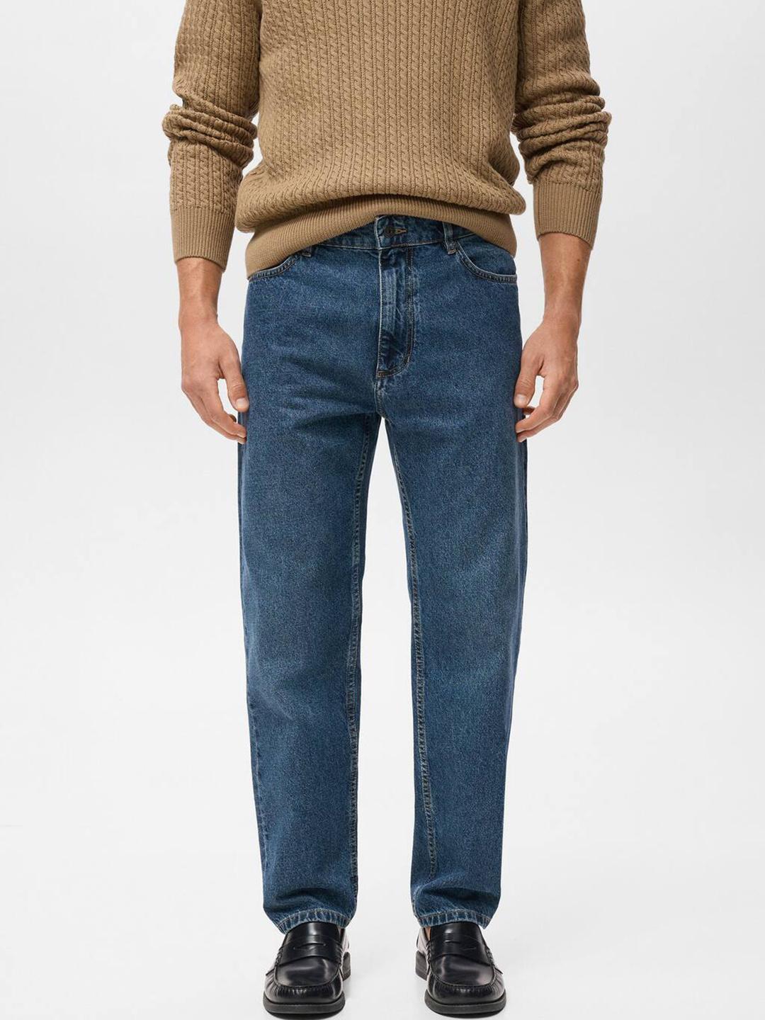 Buy MANGO MAN Pure Cotton Tapered Fit Jeans - Jeans for Men 36679502 ...