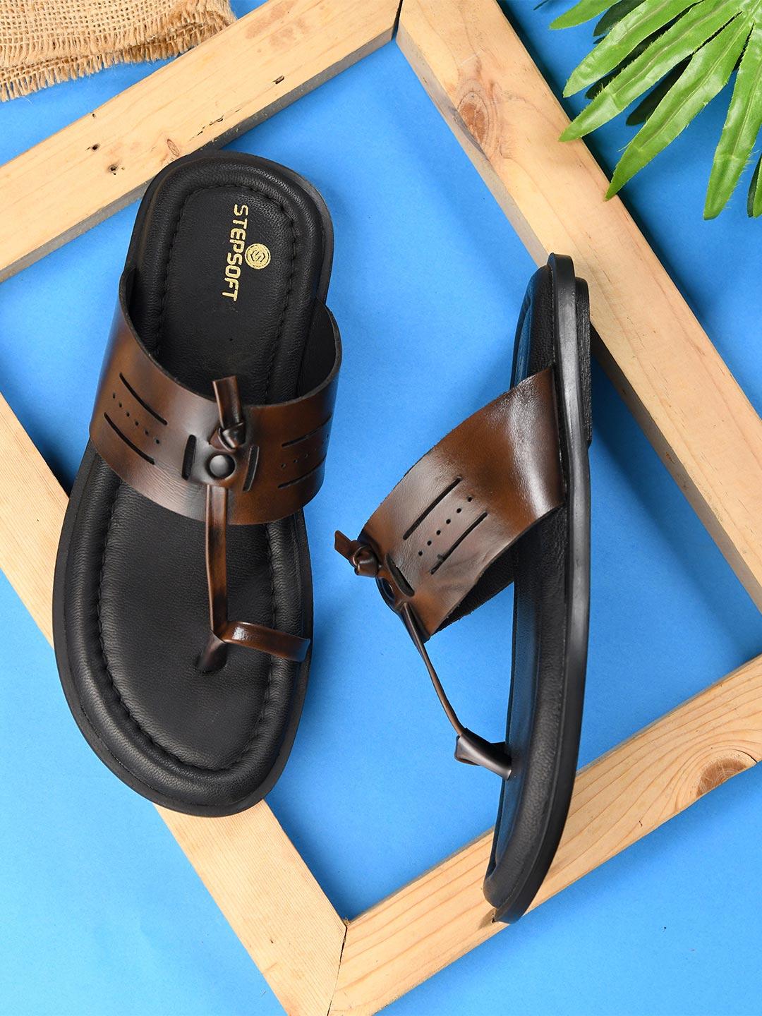 Buy STEPSOFT Men Comfort Sandals - Sandals for Men 35801541 | Myntra
