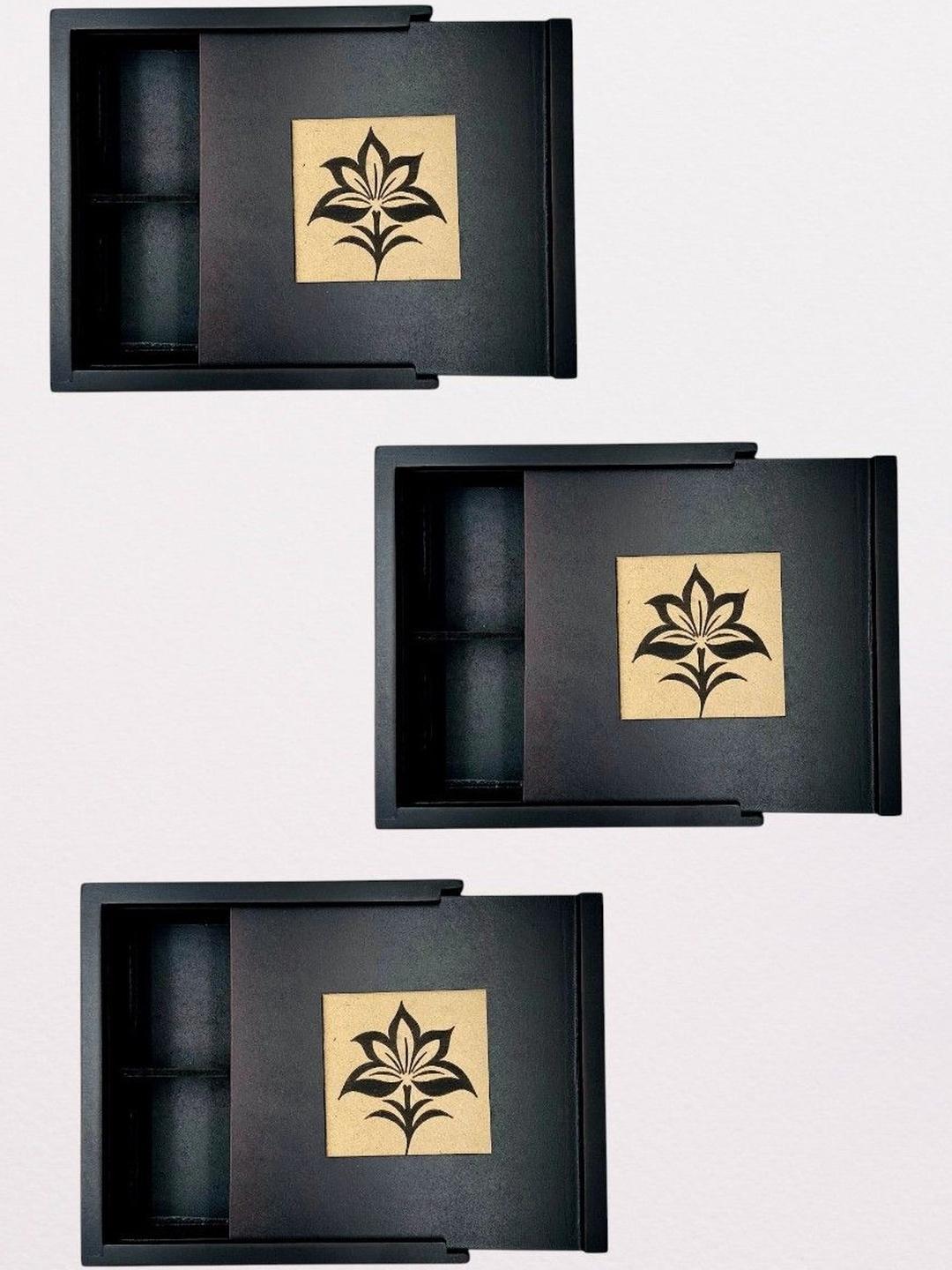 Buy Angira Handicrafts Pack Of 3 Square Dry Fruit Box - Boxes for ...