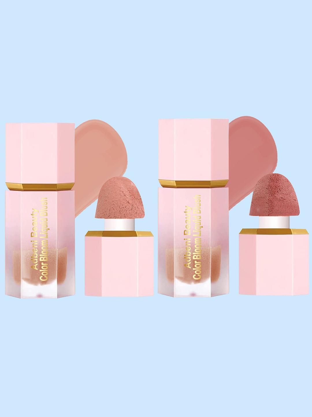 Buy Adbeni Set Of 2 Color Ong Lasting Matte Finish Liquid Blush 10 Ml ...