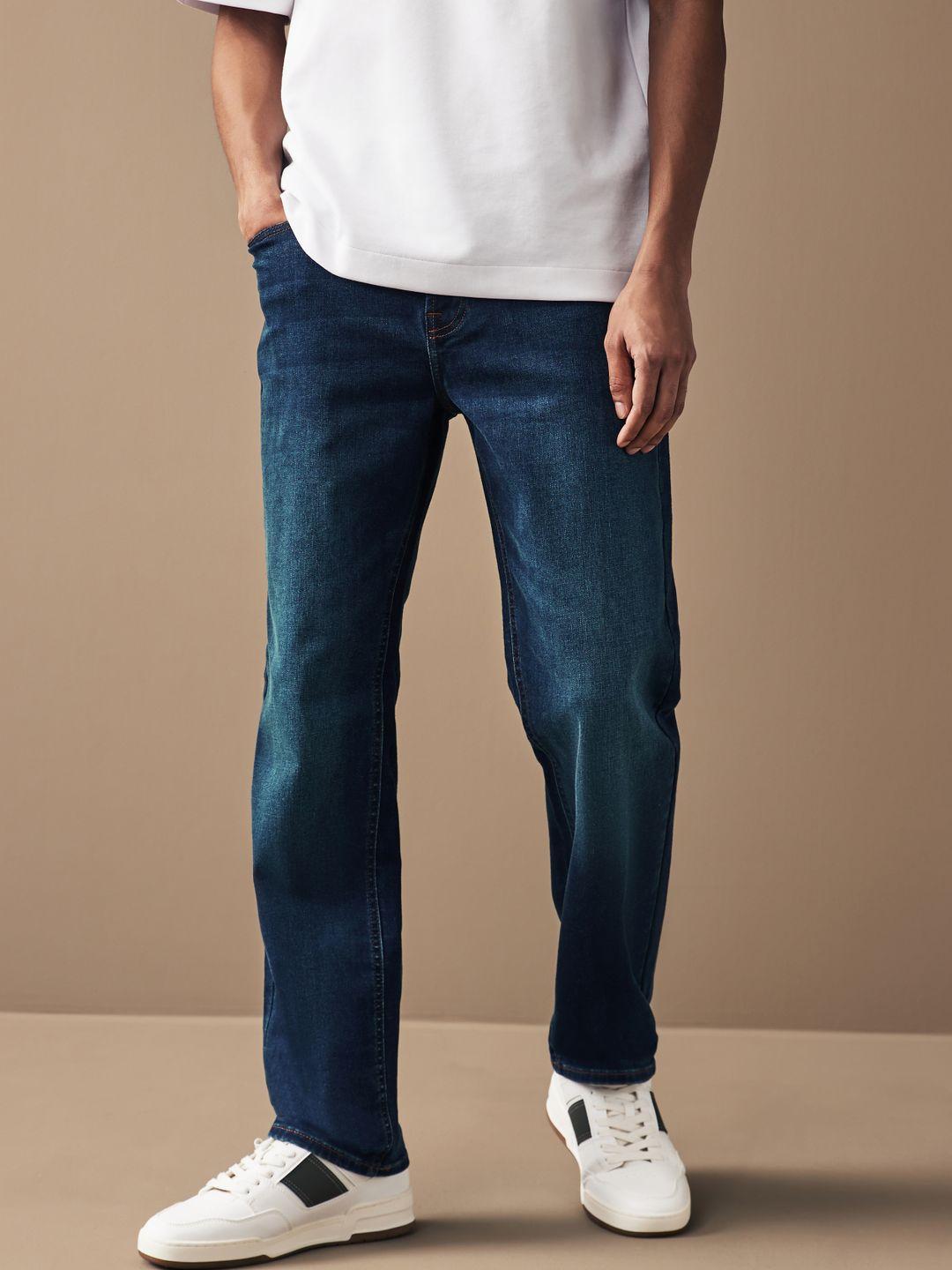 Buy NEXT Men Regular Fit Mid Rise Light Fade Stretchable Jeans - Jeans ...