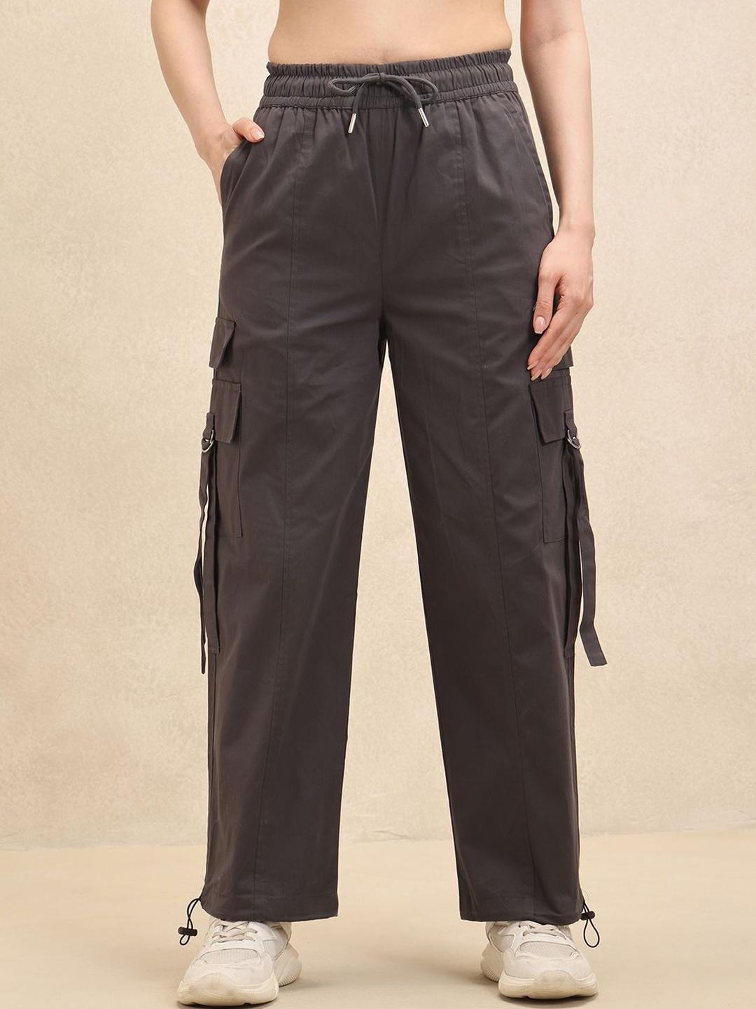 Buy SZN Women High Rise Cargos Trousers - Trousers for Women 36919071 ...