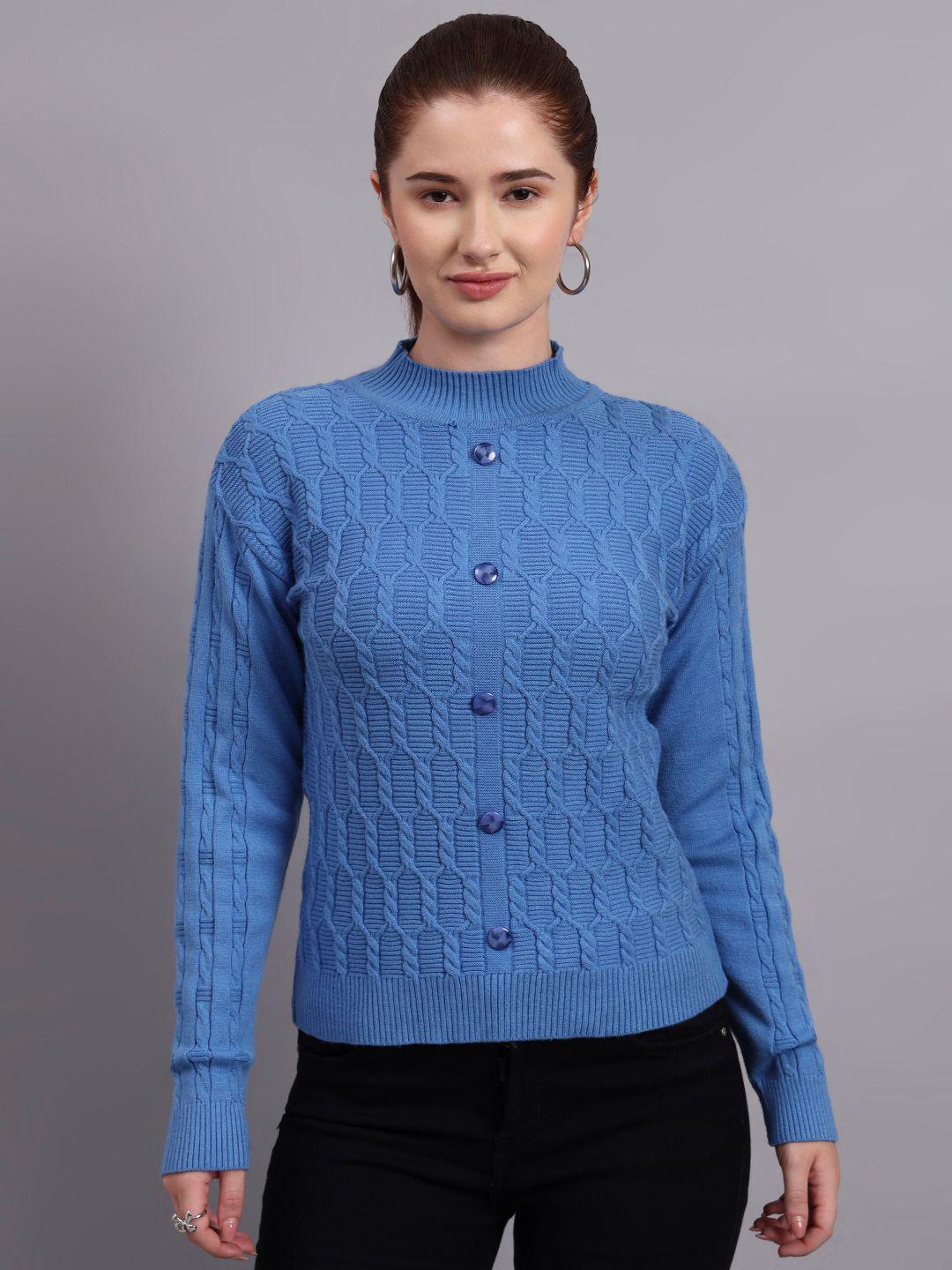 Buy MODKLINE WITH MK Women Cable Knit Woollen Pullover - Sweaters for ...