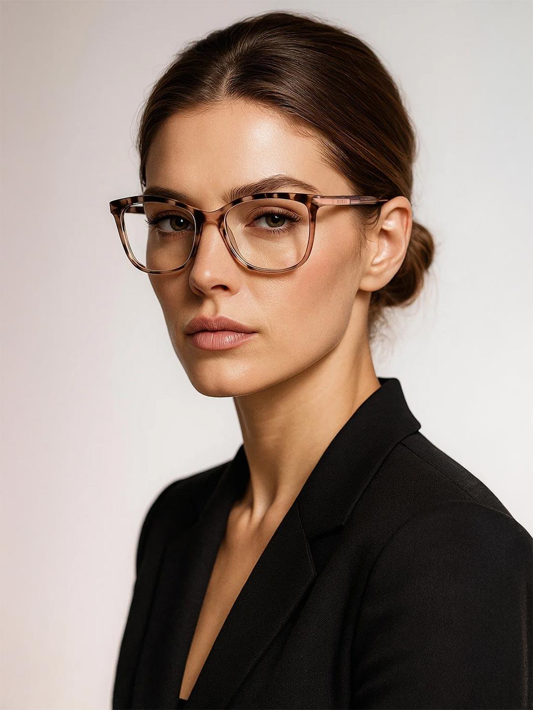 Buy GUESS Women Abstract Full Rim Square Frames - Frames for Women ...