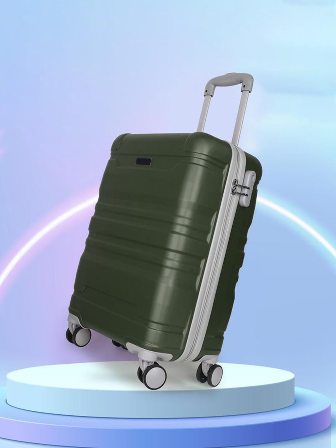 Buy PLATINUMCARTZ Hard Sided Water Resistant Cabin Trolley Bag ...
