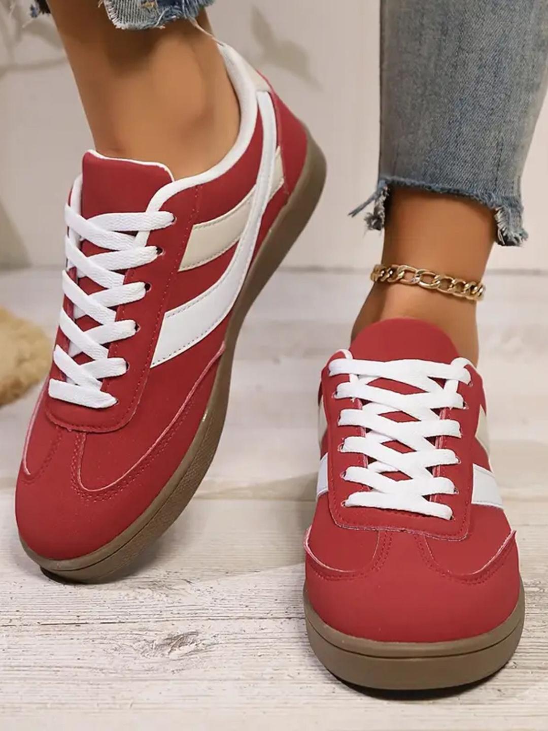 Buy Knoos Women Colourblocked Sneakers - Casual Shoes for Women ...