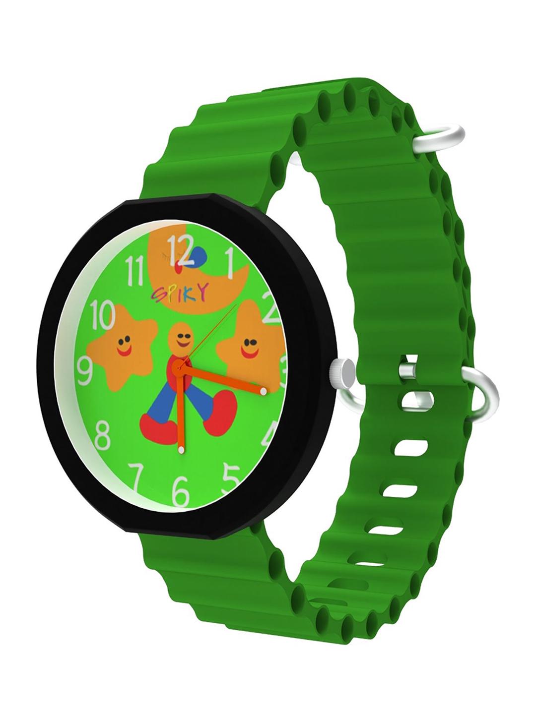 Buy Spiky Kids Printed Dial & Straps Analogue Multi Function Watch ...