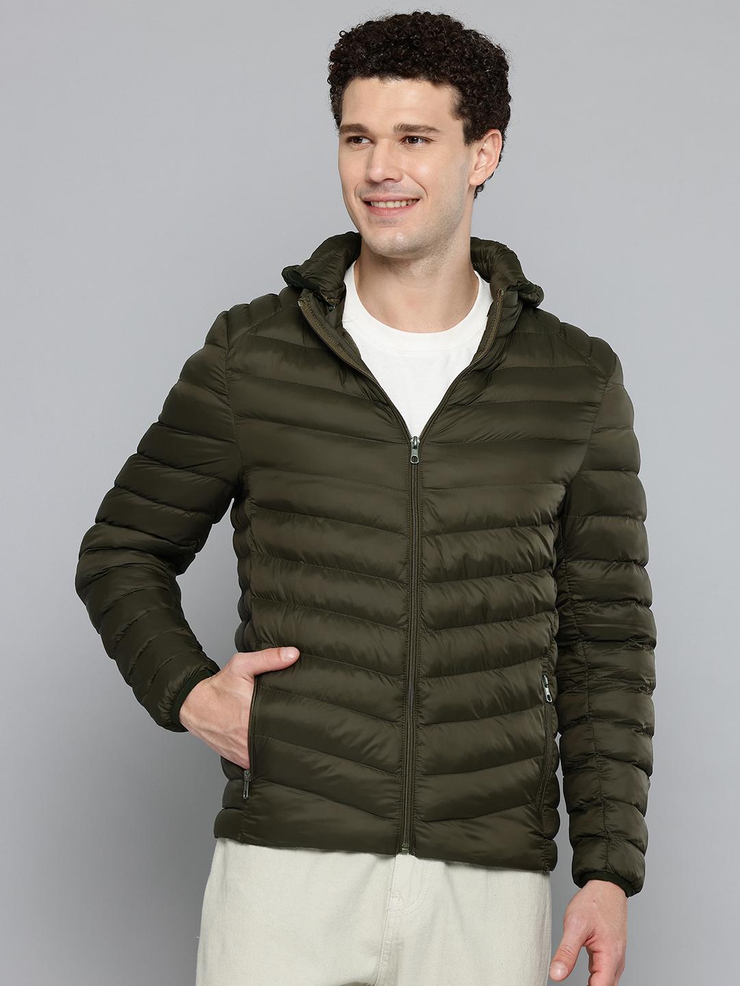 Buy Fort Collins Hooded Mock Collar Jacket - Jackets for Men 36650509 ...