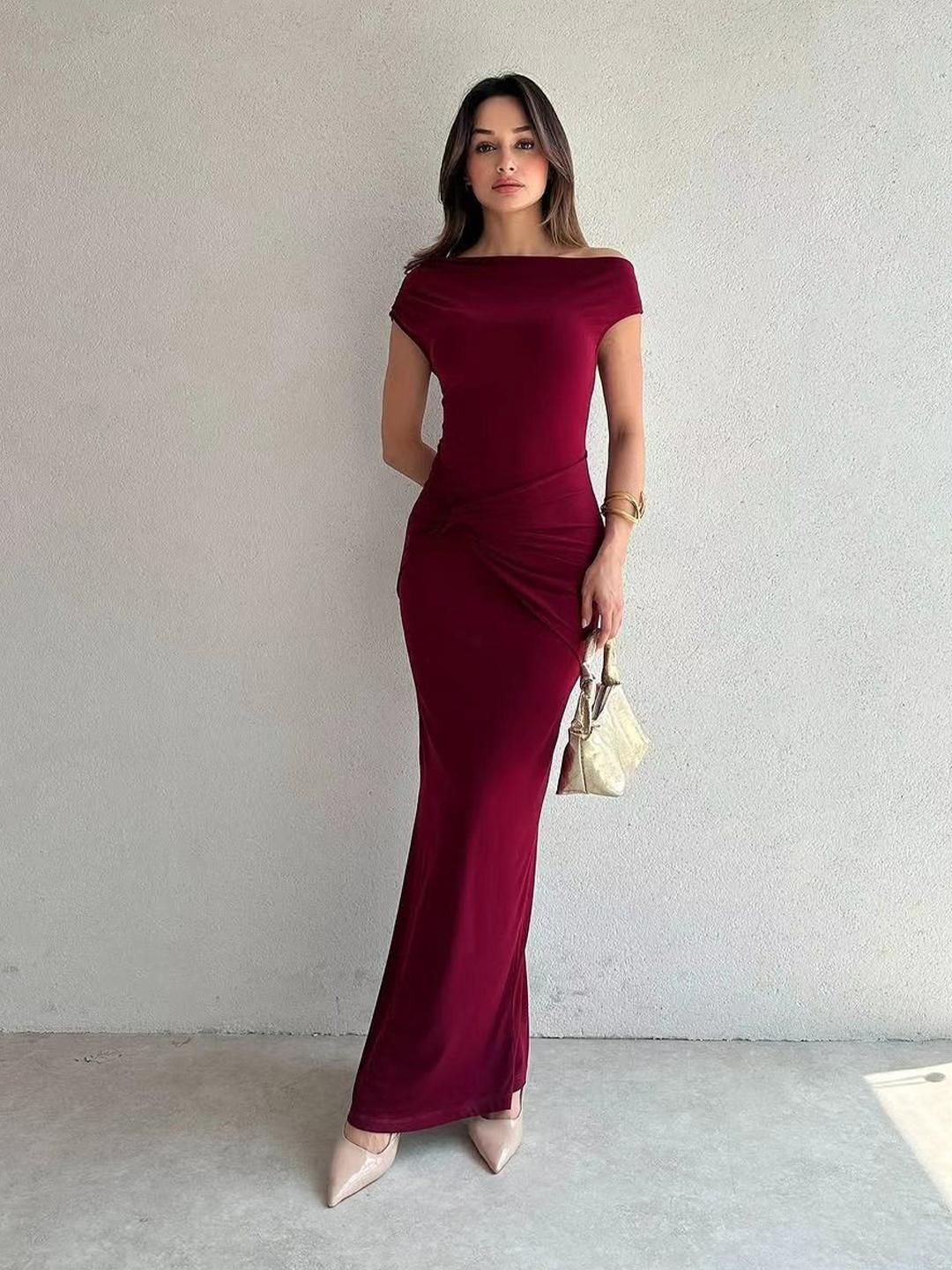 Buy StyleCast Off Shoulder Bodycon Maxi Dress - Dresses for Women ...